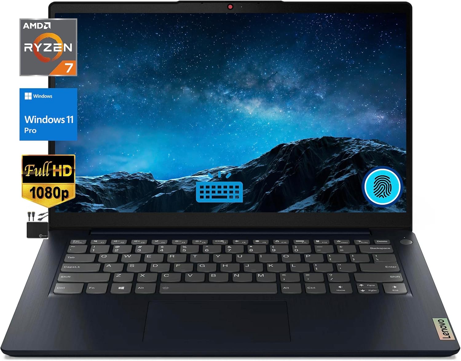 Amazon.com: Lenovo IdeaPad 3 est Laptop 14'' FHD Display,8-Core AMD ...