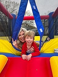 Amazon.com: Blast Zone Magic Castle - Inflatable Bounce House with ...