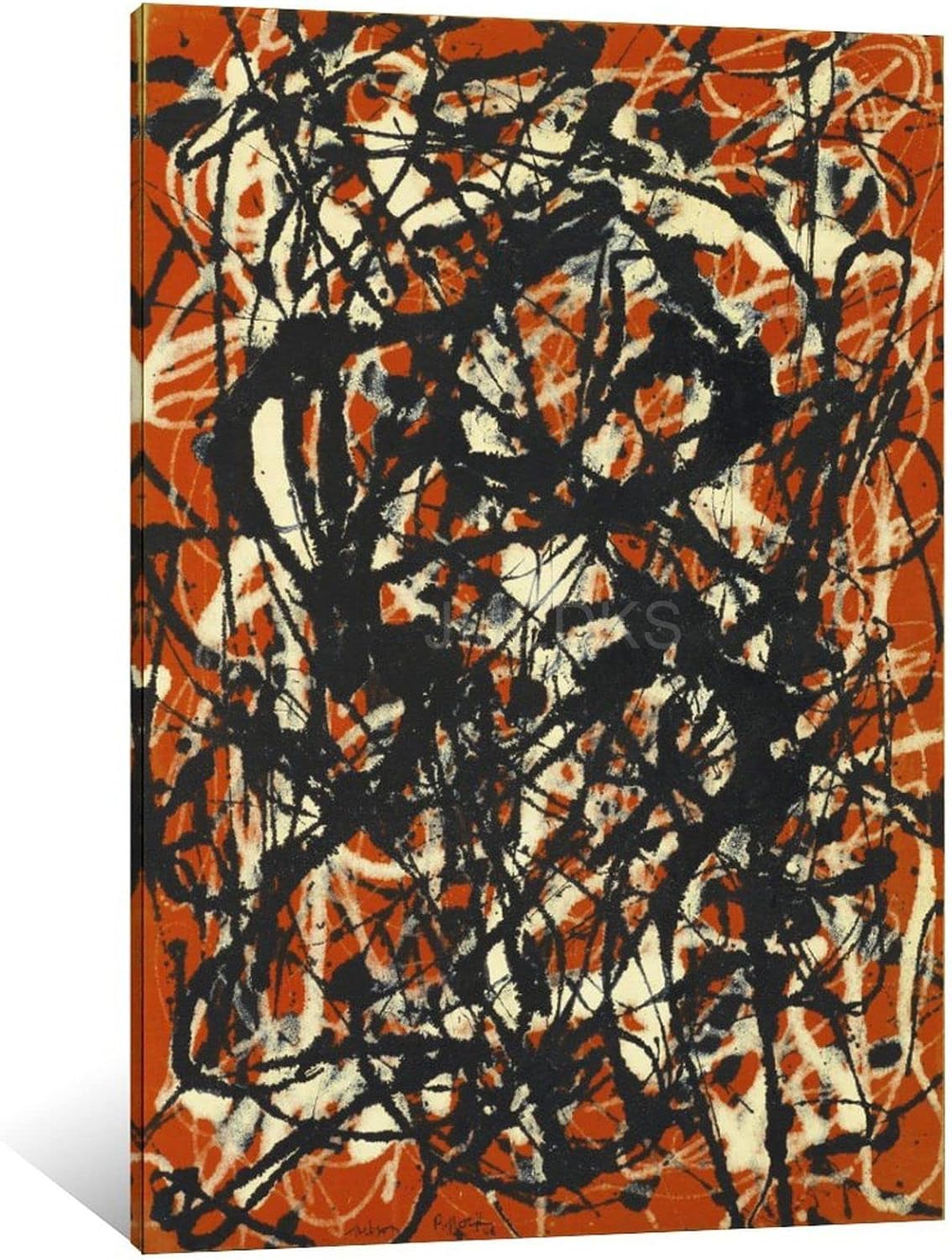 Amazon.com: 40+ Jackson Pollock Wall Art Poster Free Form, 1946 by ...