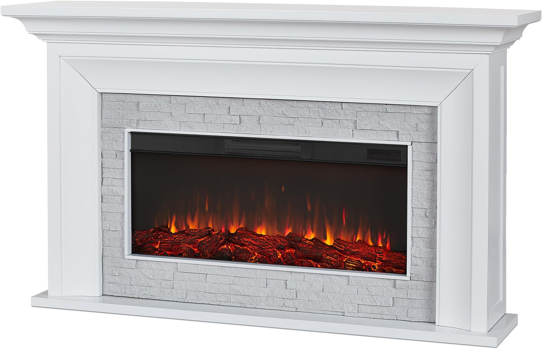 Amazon.com: Real Flame Cravenhall Landscape Electric Fireplace with ...