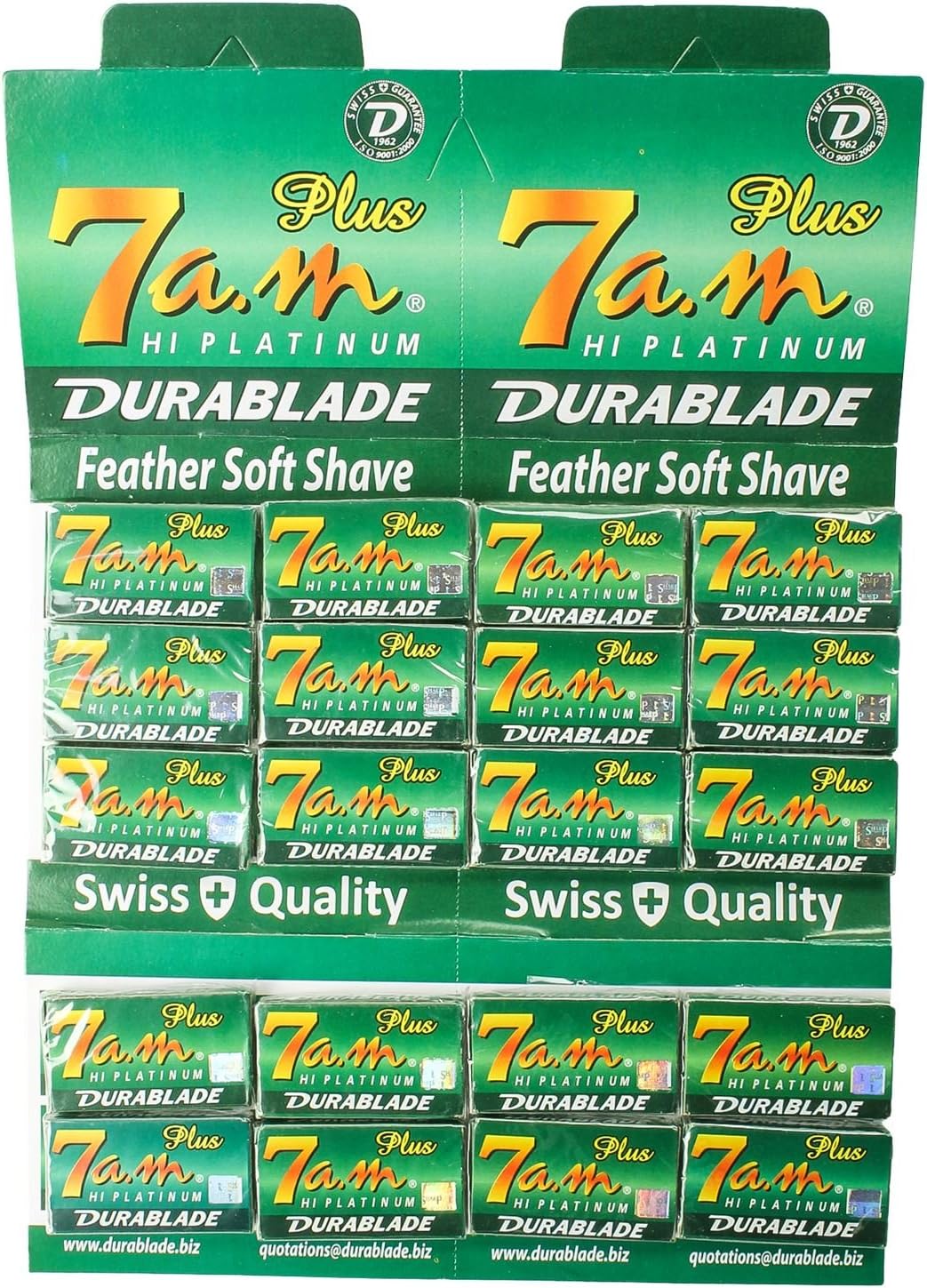 Amazon.com: Feather Double Edge Safety Razor Blades 100 Count : Beauty ...