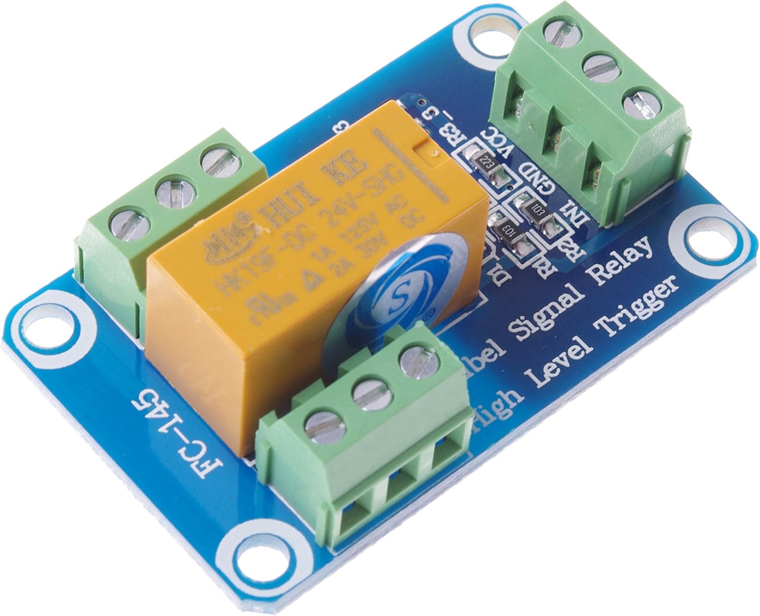 Amazon.com: SMAKN® 1-Channel Duplex Signal Relay Module 24V 1A High ...