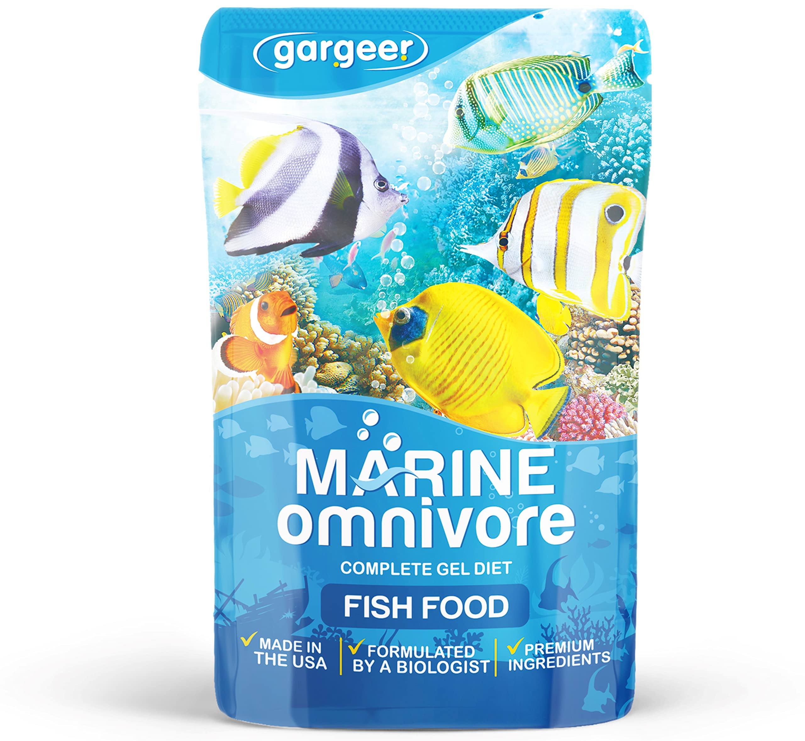 Buy Gargeer 3oz Marine Fish Food for Advanced Breeders. Complete ...