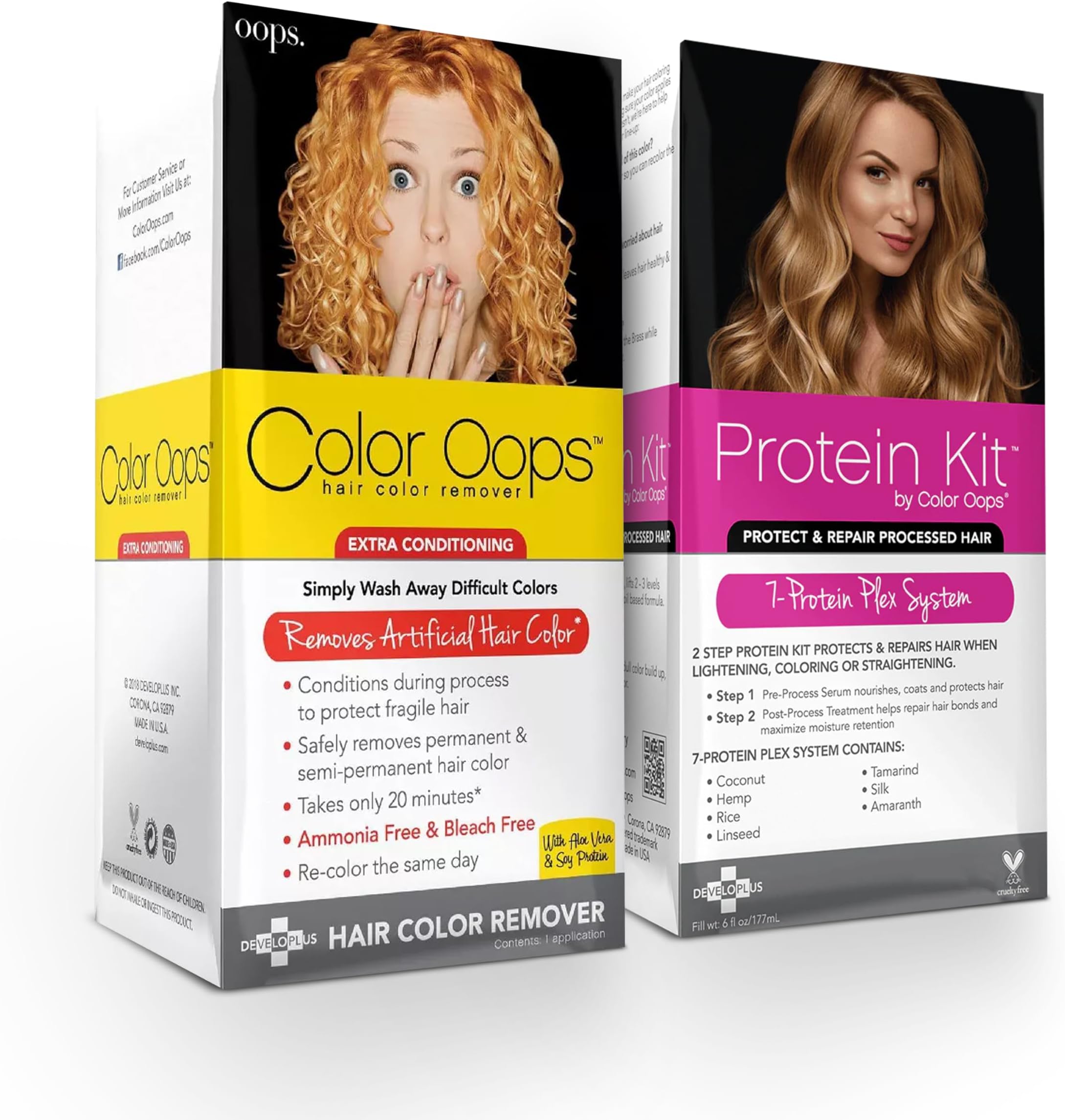 Amazon.com : Color Oops Extra Conditioning Hair Color Remover and ...