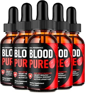 Amazon.com: Blood Pure Drops, Blood Pure Blood Formula Support ...