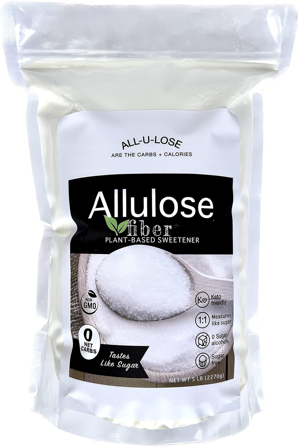 Amazon.com : BetterTaste Allulose Sweetener with Plant Based Fiber, 5 ...