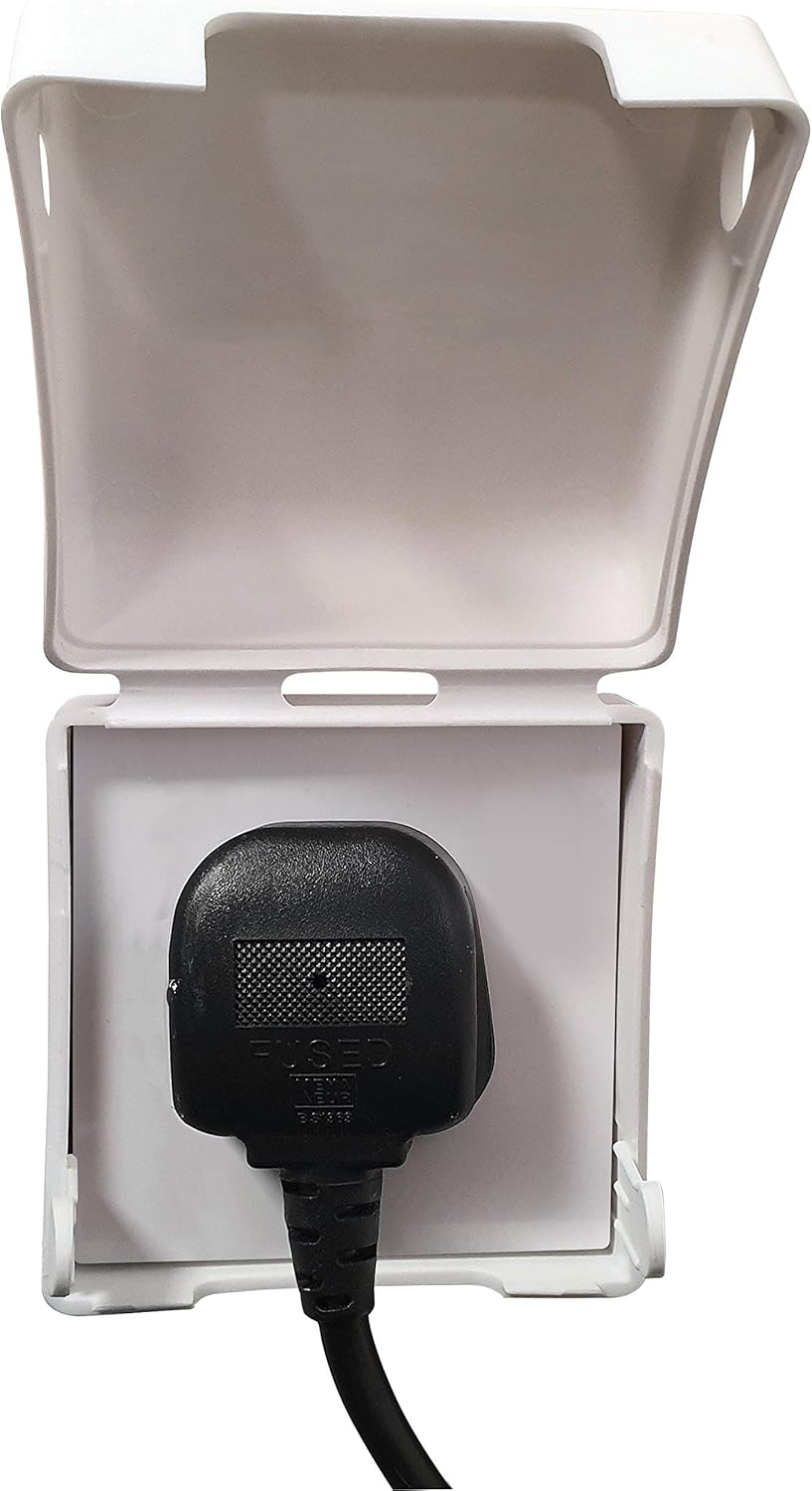 BabySecurity Electric Plug Socket Cover (1 Pack, Single) Proofing ...