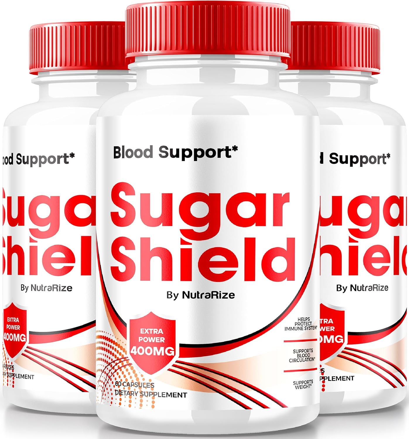 Amazon.com: NutraRize (Pack of 3 Sugar Shield Blood Support Pills ...