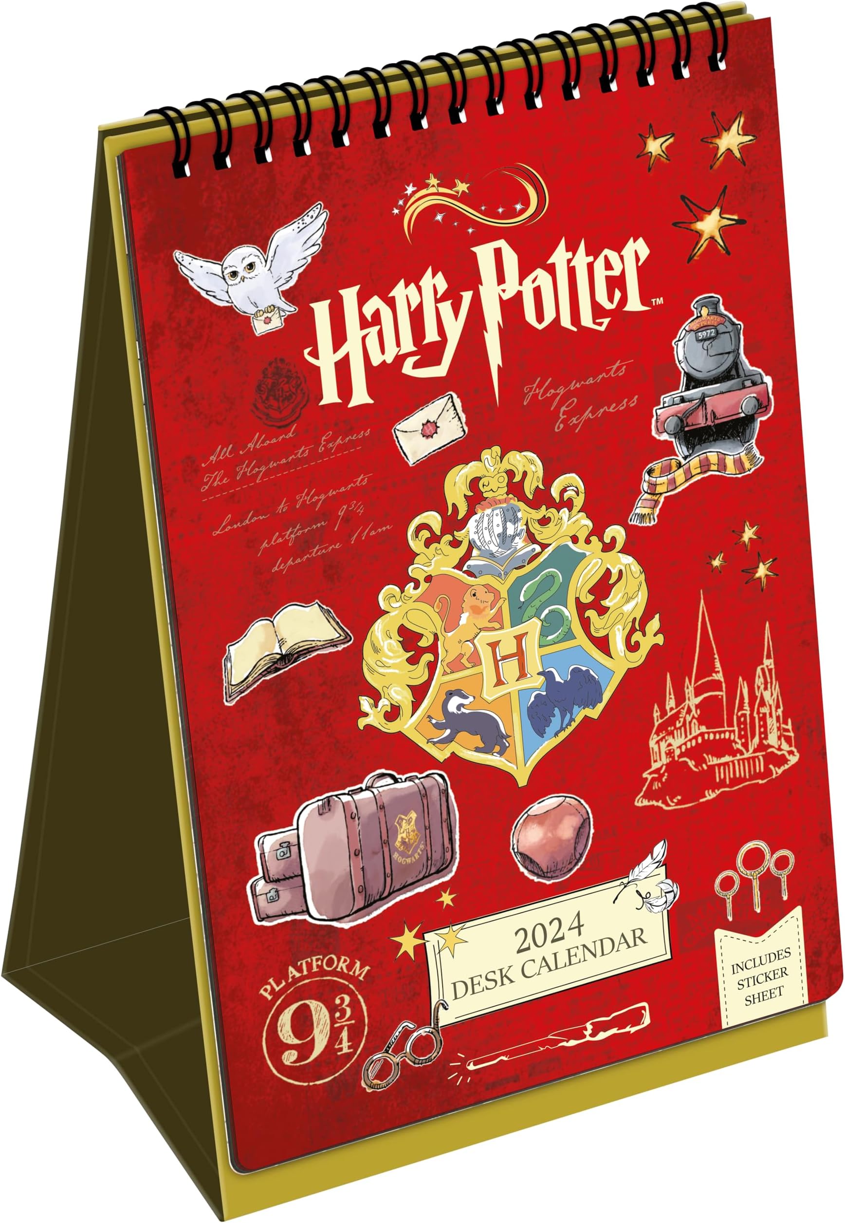 MCSID RAZZ - Harry Potter Table Calendar (2025) With Sticker ...