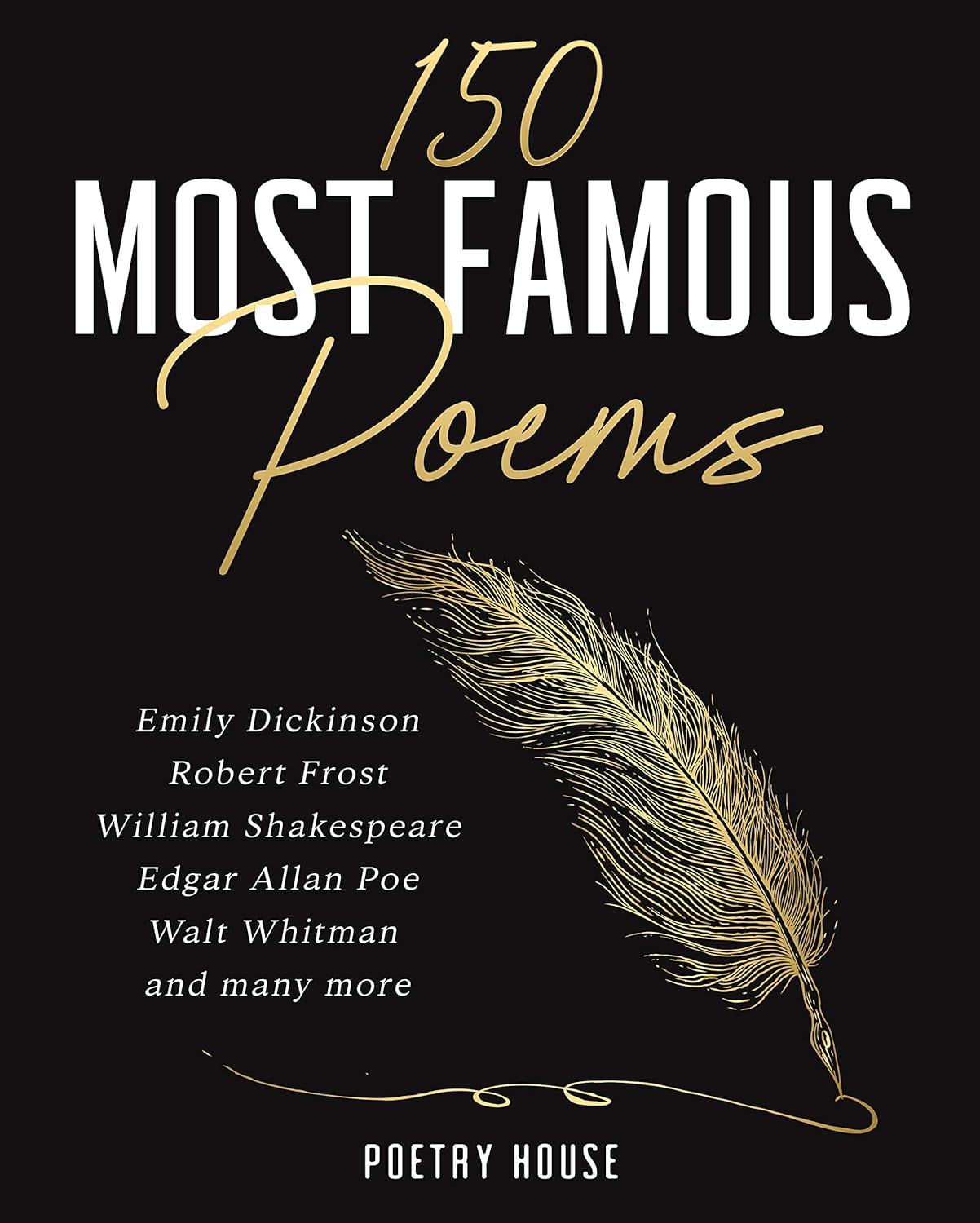 150 Most Famous Poems: Emily Dickinson, Robert Frost, William ...