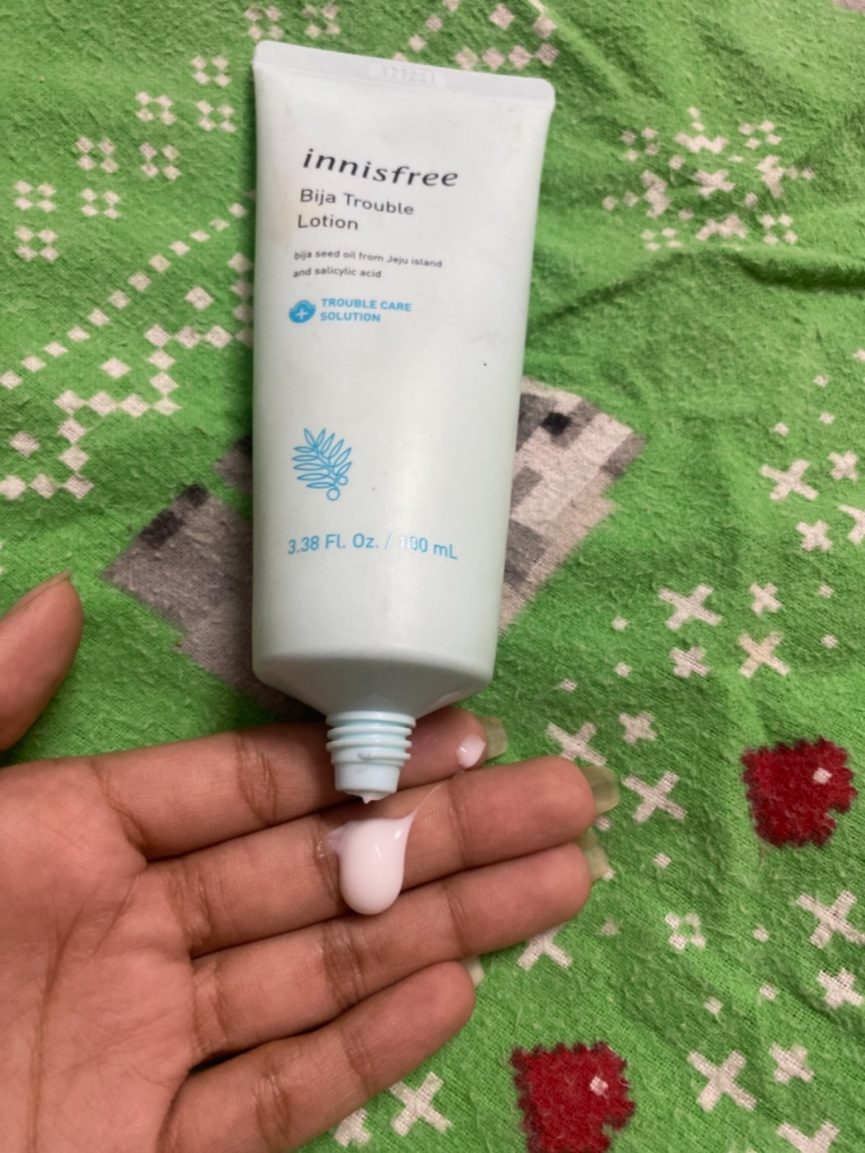 Innisfree Bija Cica Face Lotion for Oily, Acne Prone And Sensitive Skin ...