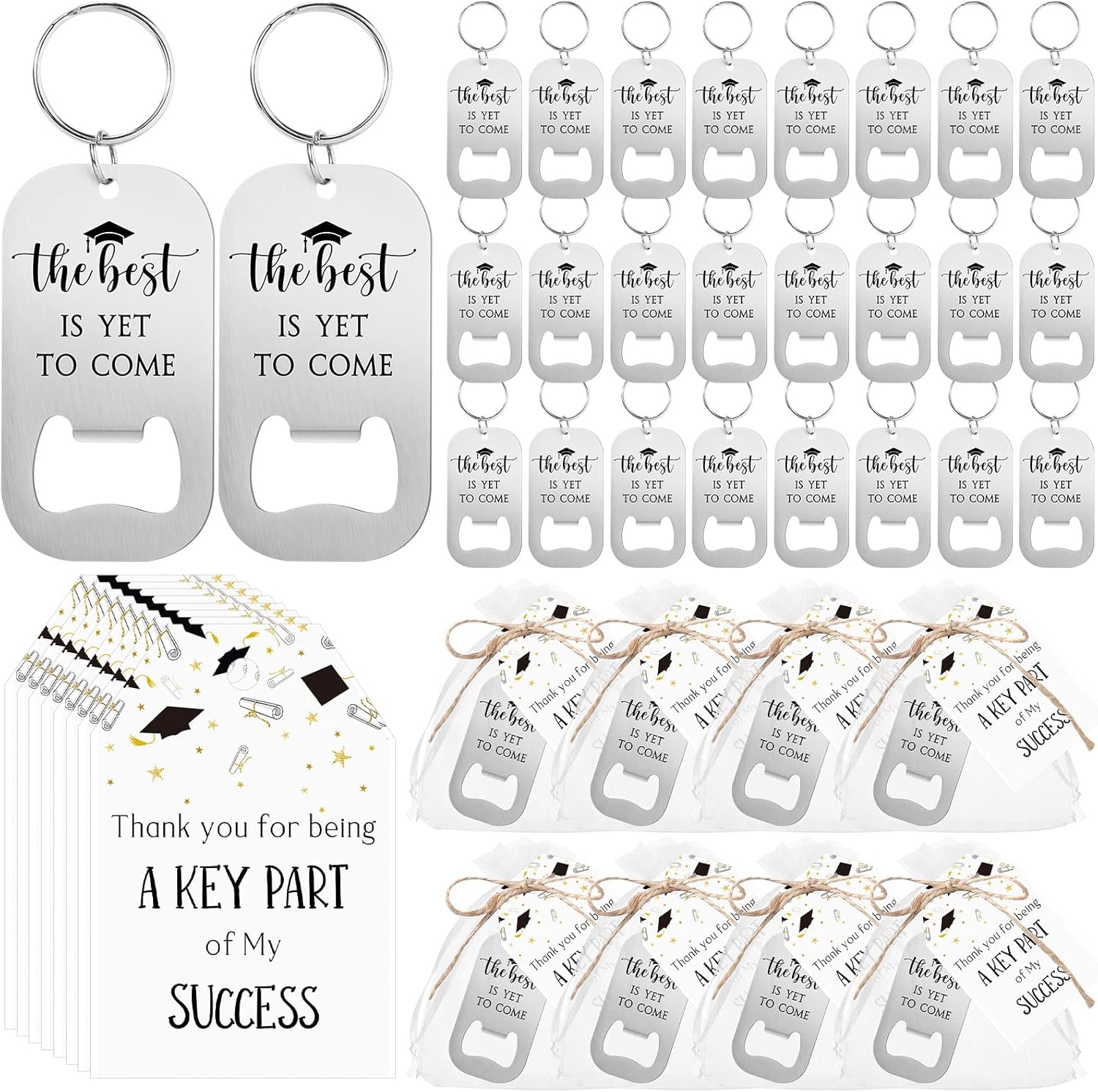 Amazon.com: Vesici 50 Sets 2025 Graduation Party Favors The Best is Yet ...