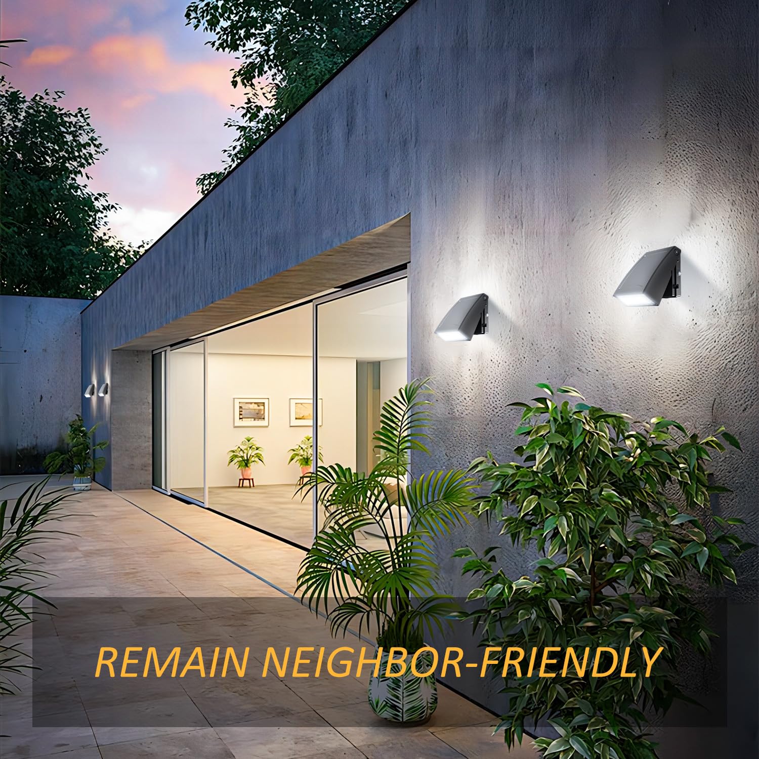 Snapklik.com : 100W LED Wall Pack