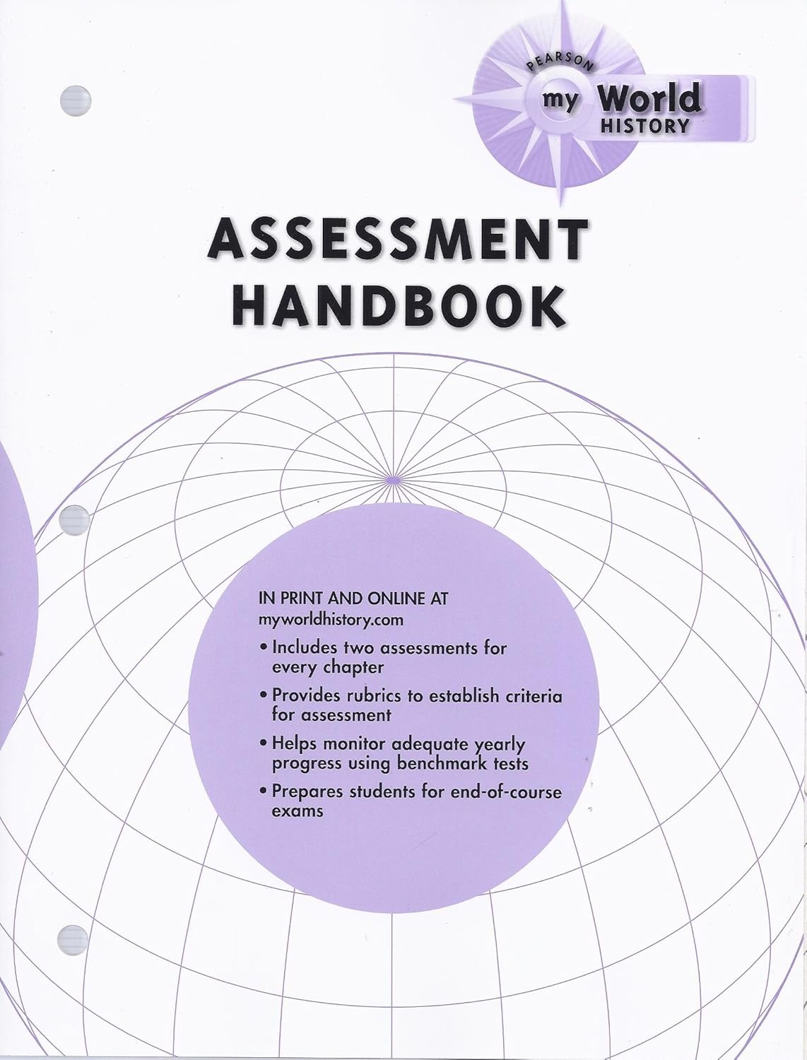 Pearson My World History, Assessment Handbook: Pearson: 9780133727043 ...