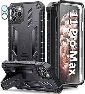 Amazon.com: FNTCASE for iPhone 11 Pro-Max Case: Rugged Shockproof Protective Cases with ...