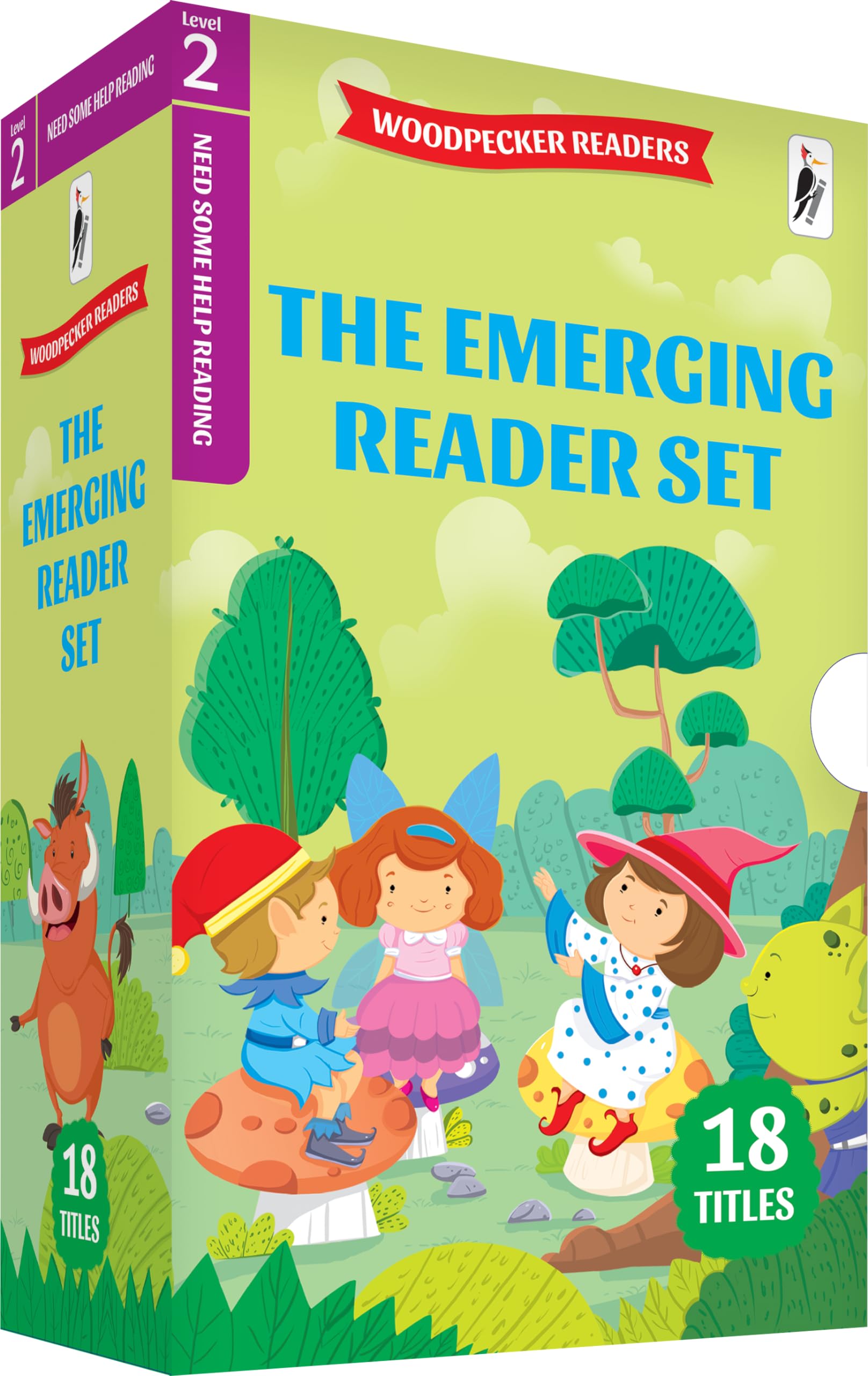 Buy The Emerging Readers Level #2 (Box Set Of 18) Book Online at Low ...