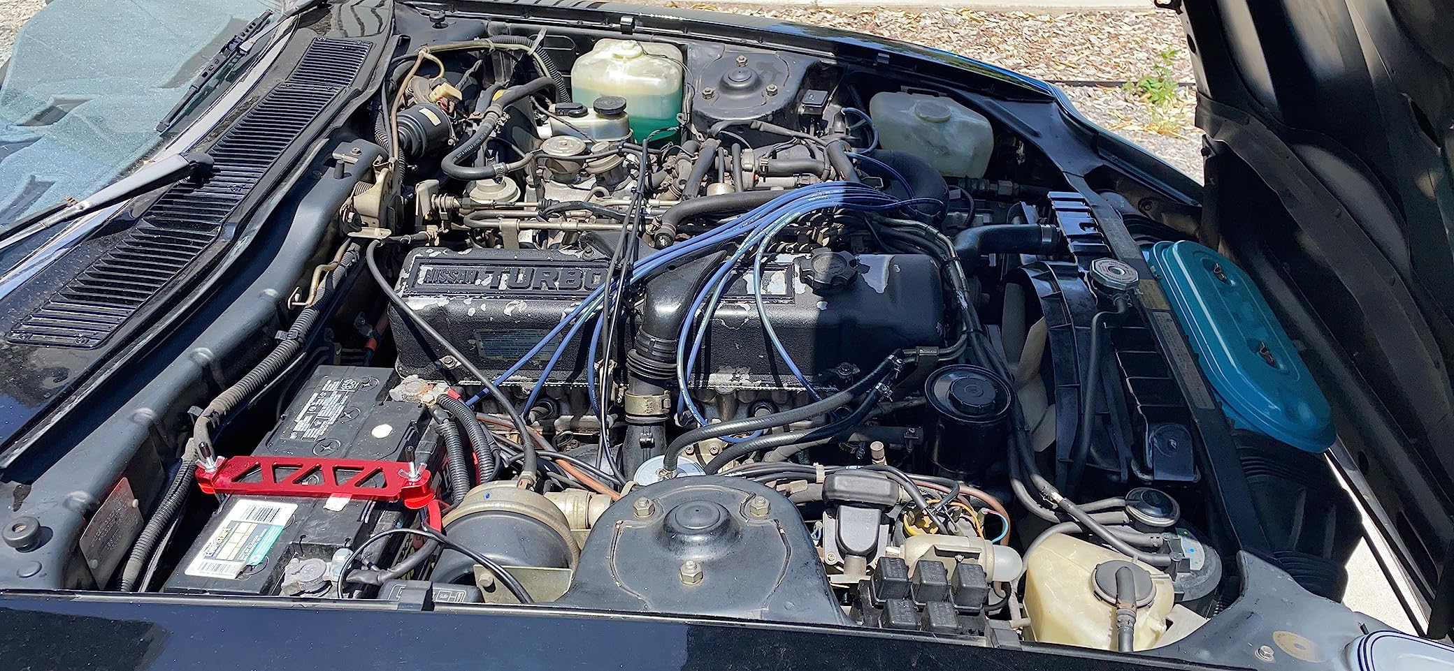 Amazon.com: ESEWALAS Aluminum Alloy Battery Hold Down Bracket,Car ...