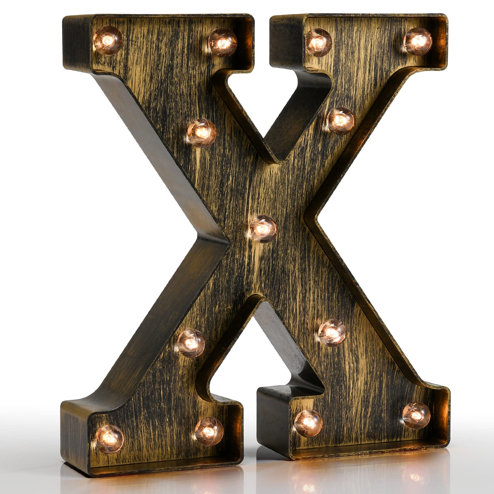 Snapklik.com : Pooqla Vintage Light Up Marquee Letters