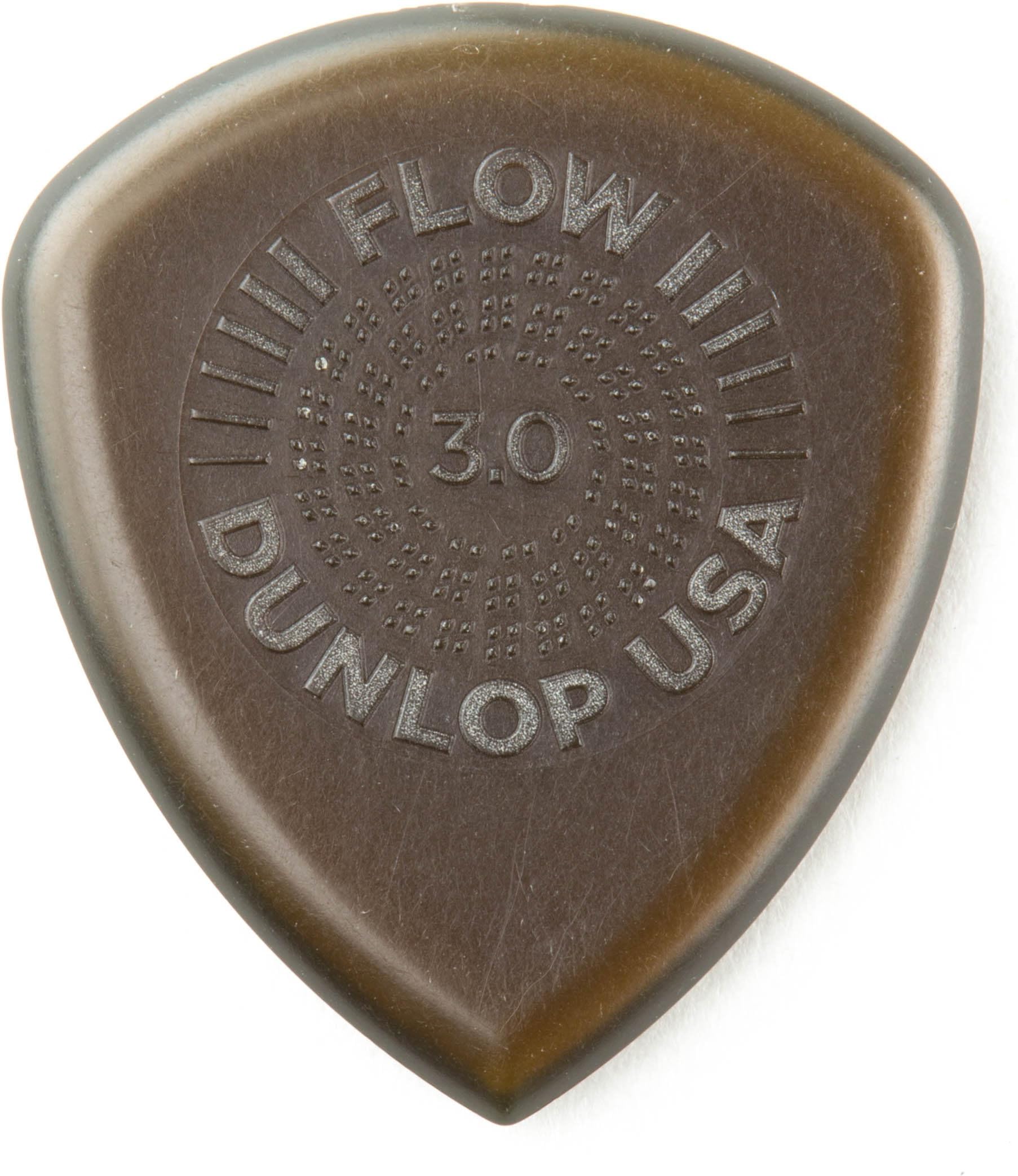 Amazon.com: Jim Dunlop Flow Jumbo 3.0mm Guitar Picks (547P3.0 ...
