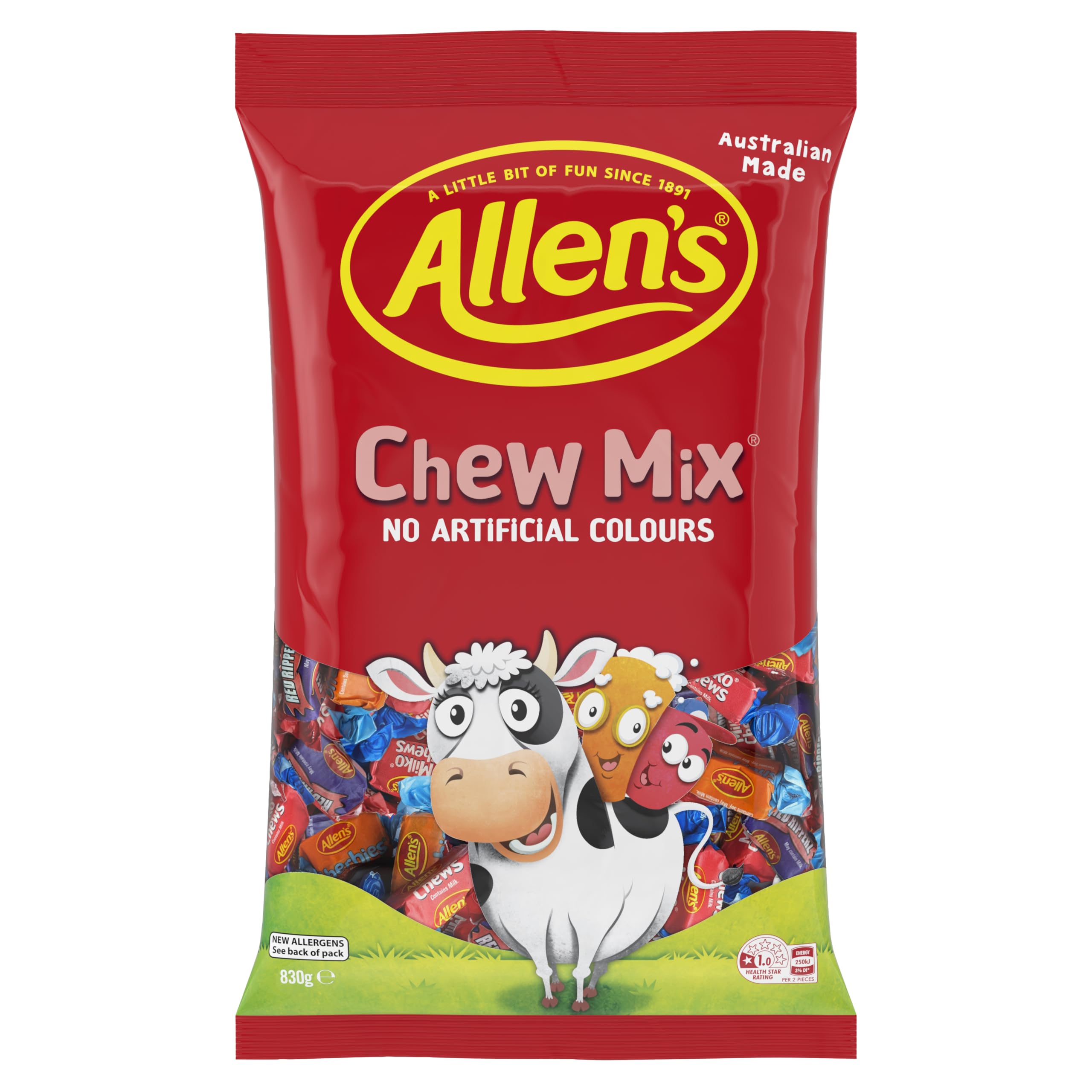 Allen's Bulk Chew Mix Lollies 830 g : Amazon.com.au: Pantry Food & Drinks