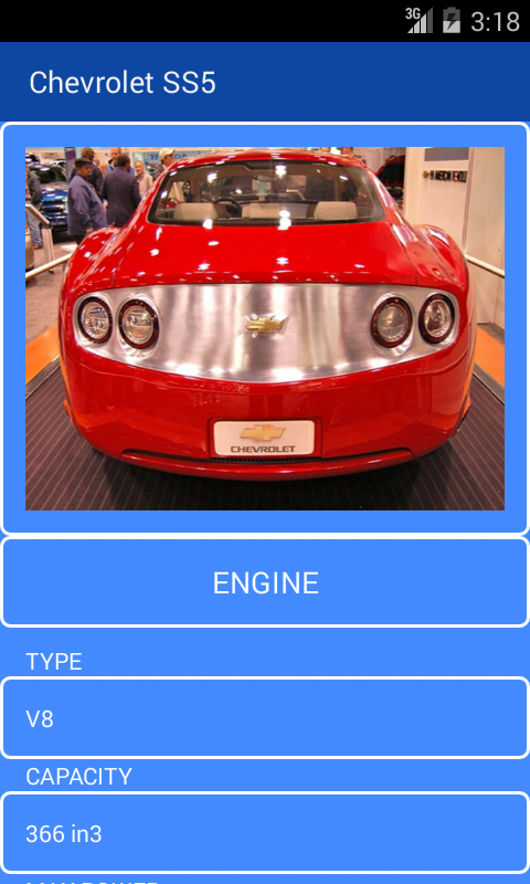 Chevrolet SS5 - App on Amazon Appstore