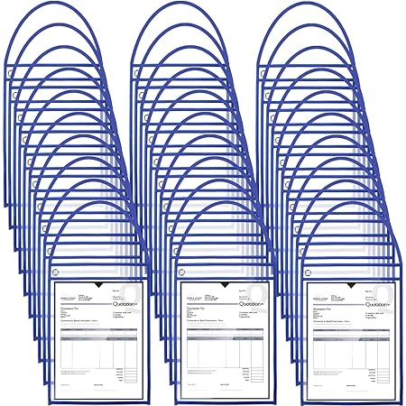 Amazon.com : Work Order Holder for Repair or Job Tickets - Red - 11" x ...