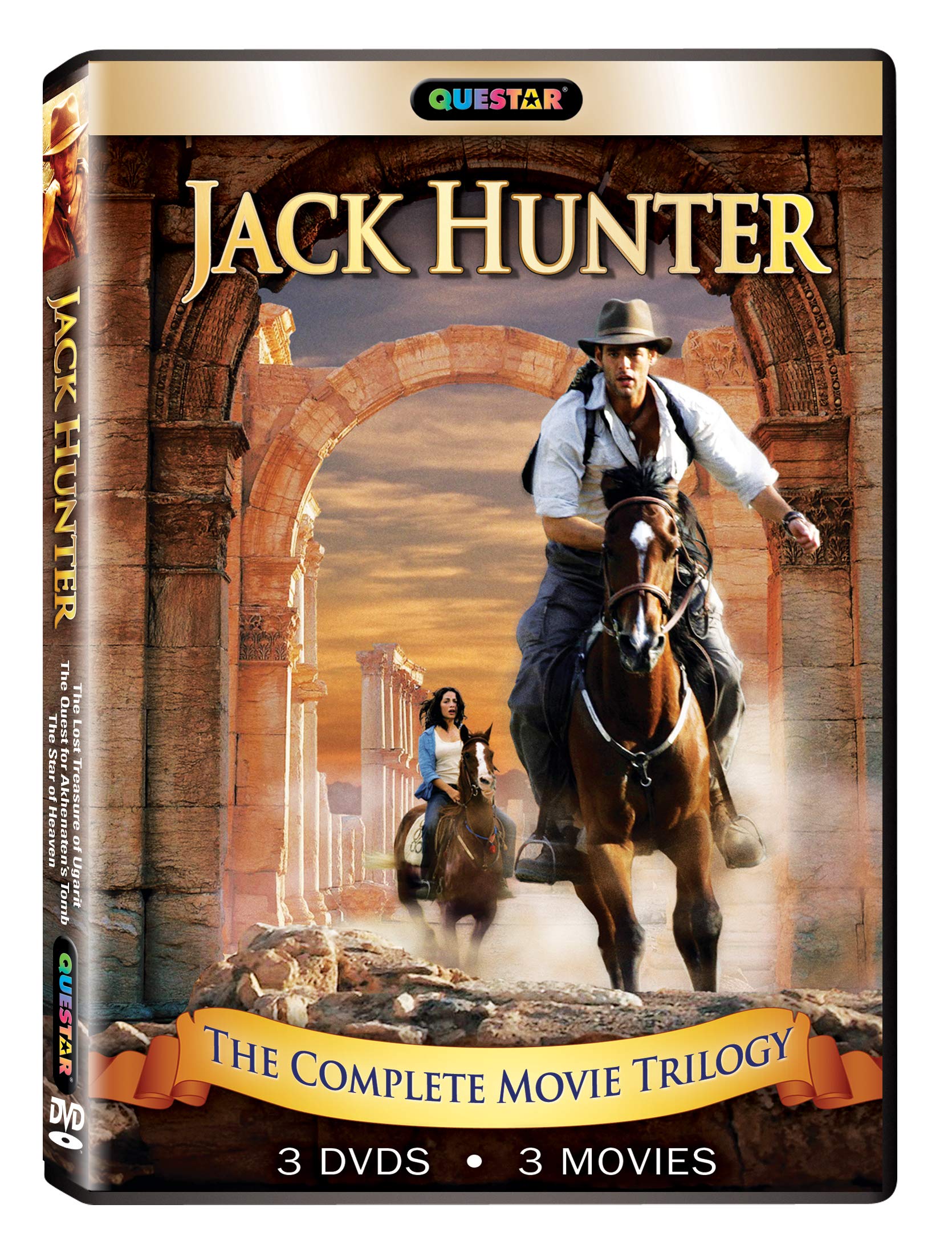 Amazon.com: Jack Hunter: The Complete Movie Trilogy [DVD] : Terry ...