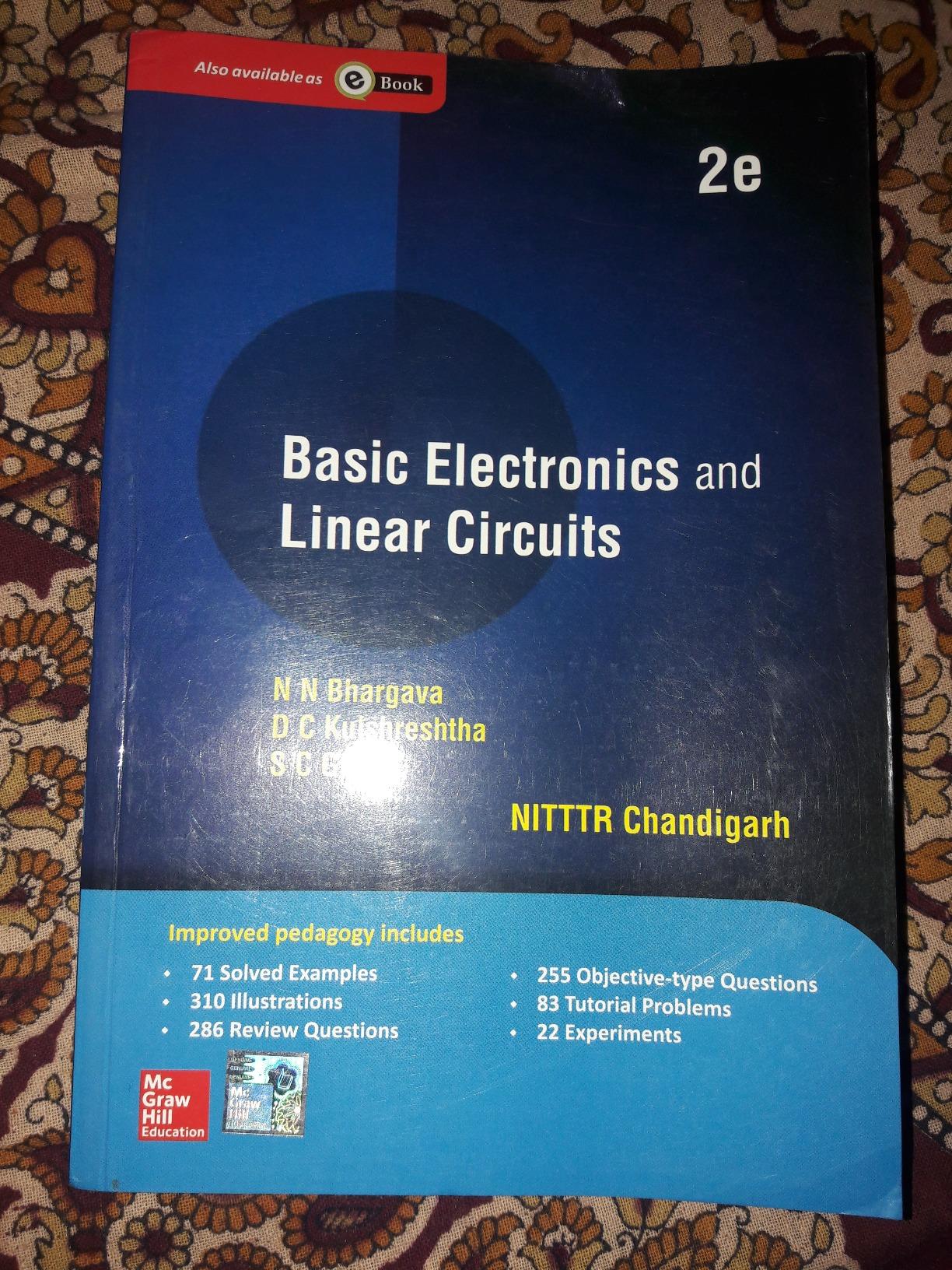 Buy Basic Electronics and Linear Circuits: 2e Book Online at Low Prices in India | Basic ...