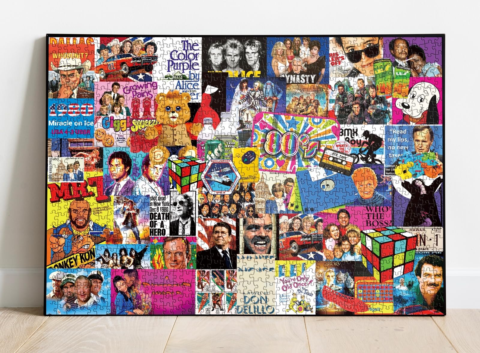 1990s Pop Culture Collage