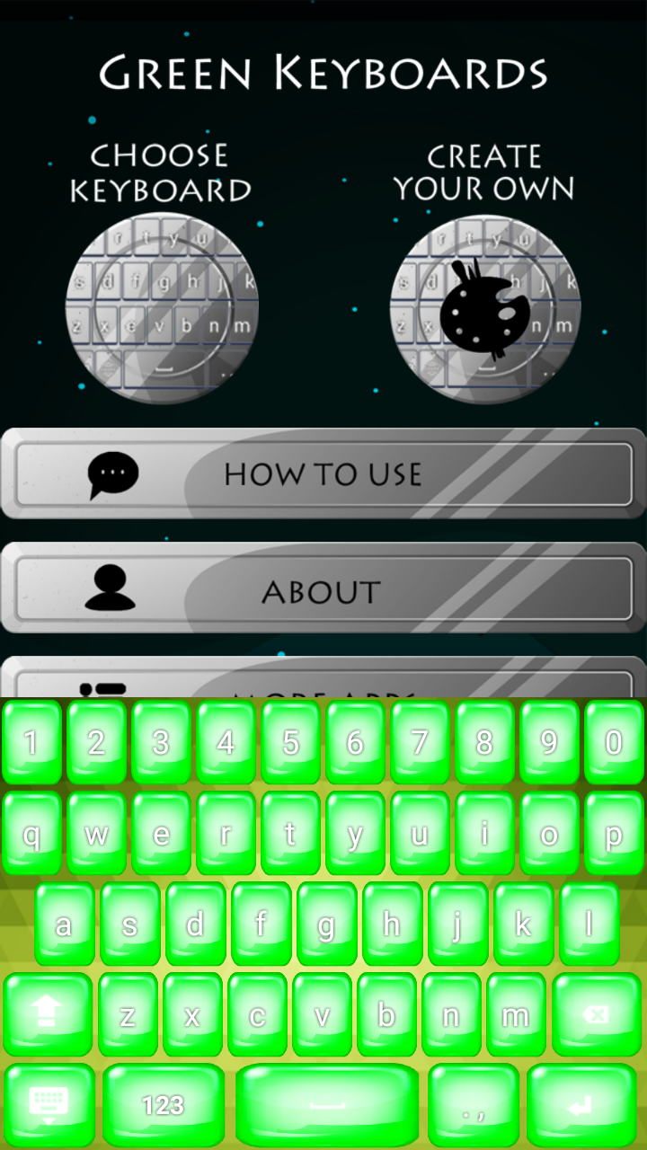 Green Keyboards - App on Amazon Appstore