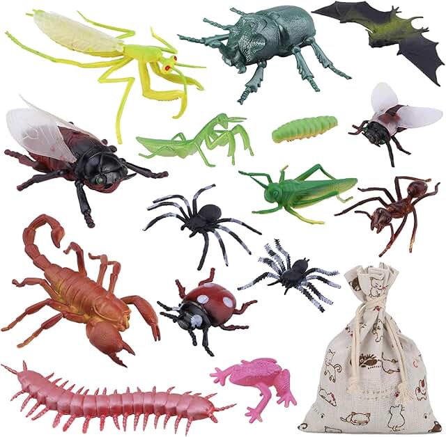 Amazon.co.uk: plastic minibeasts