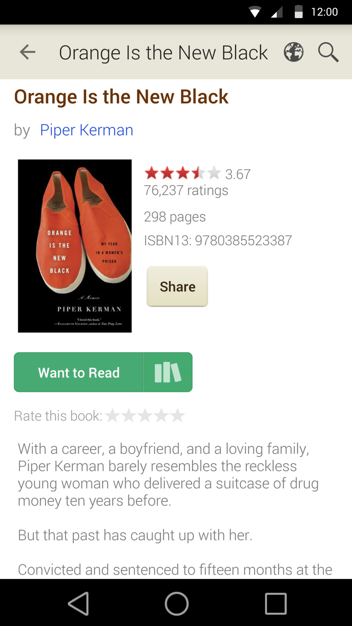 Goodreads - App on Amazon Appstore