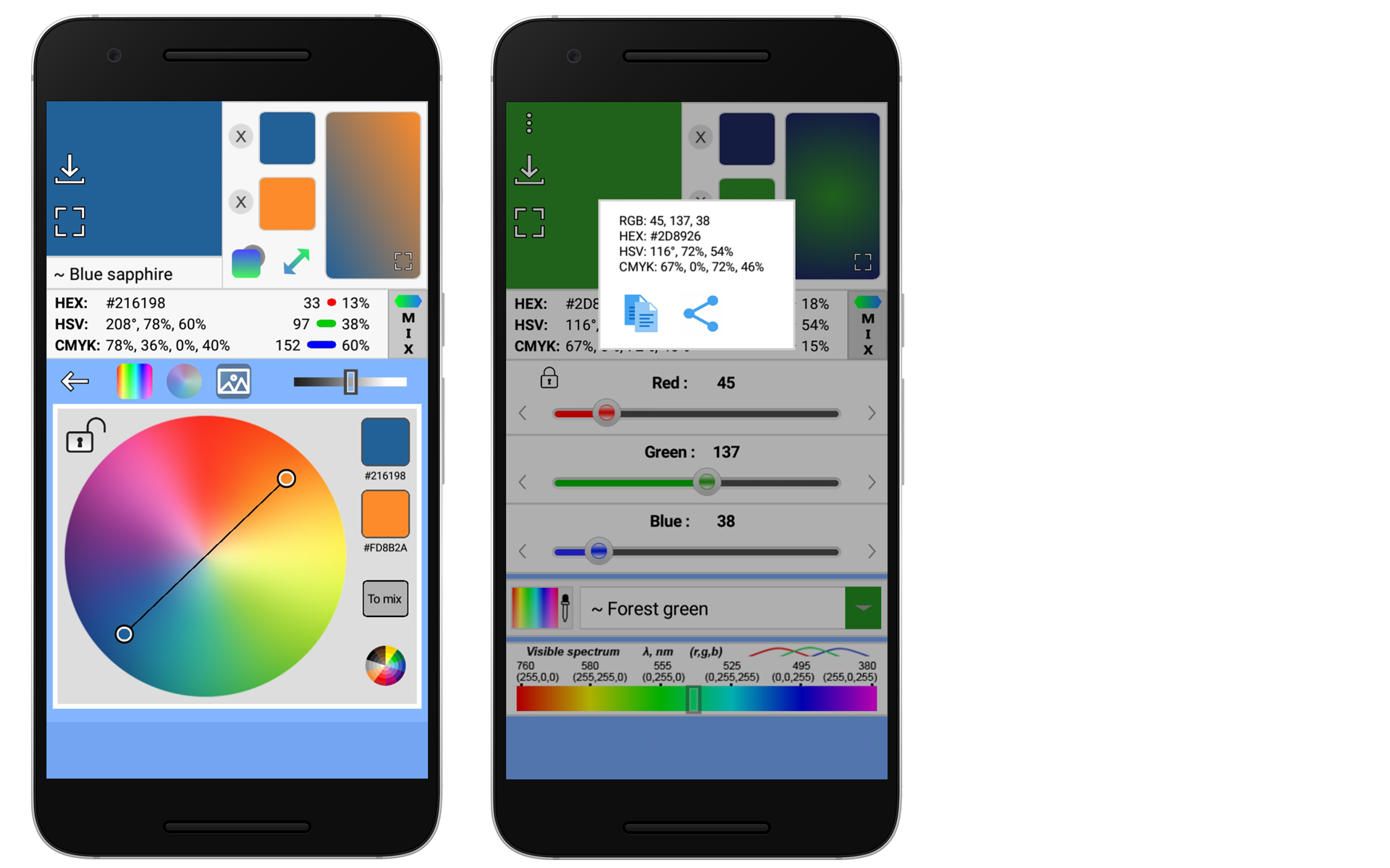 Color Picker & Gradient Wallpaper FREE - App on Amazon Appstore