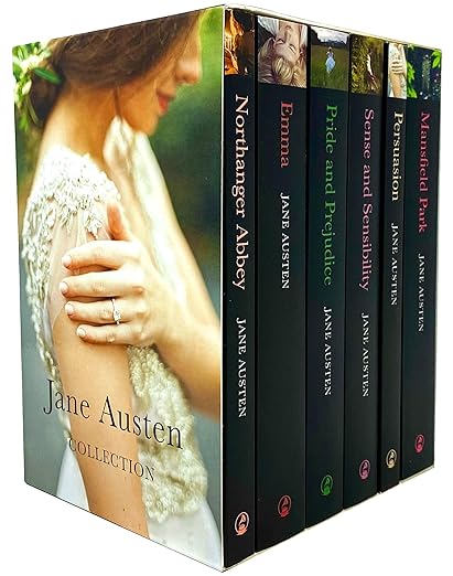 Jane Austen Complete 6 Books Collection Box Set (Northanger Abbey, Emma ...
