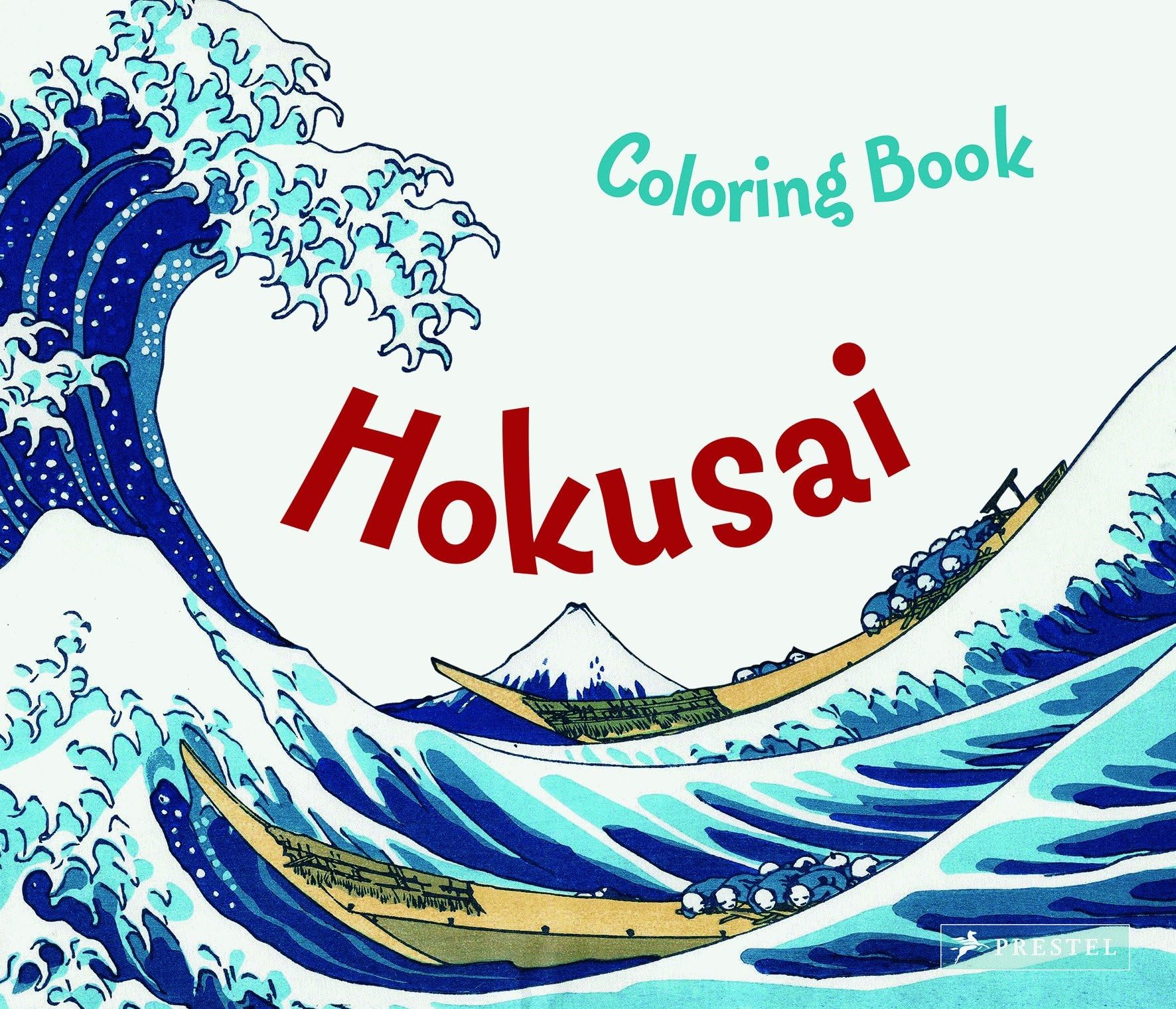 Amazon | Coloring Book Hokusai (Coloring Books) | Krause, Maria | Art