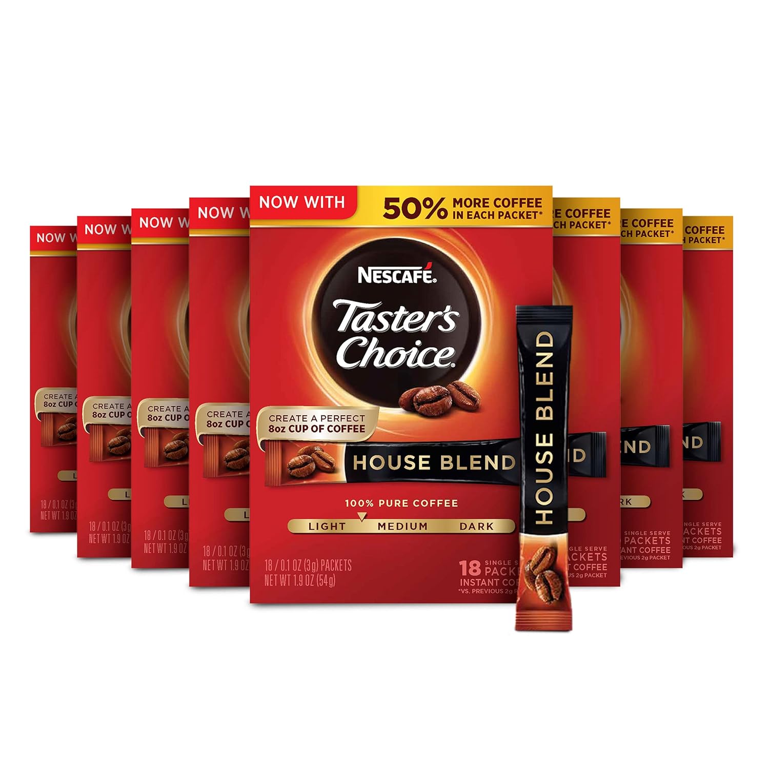 Amazon.com : NESCAFE Taster's Choice, Colombian Medium Roast Instant ...
