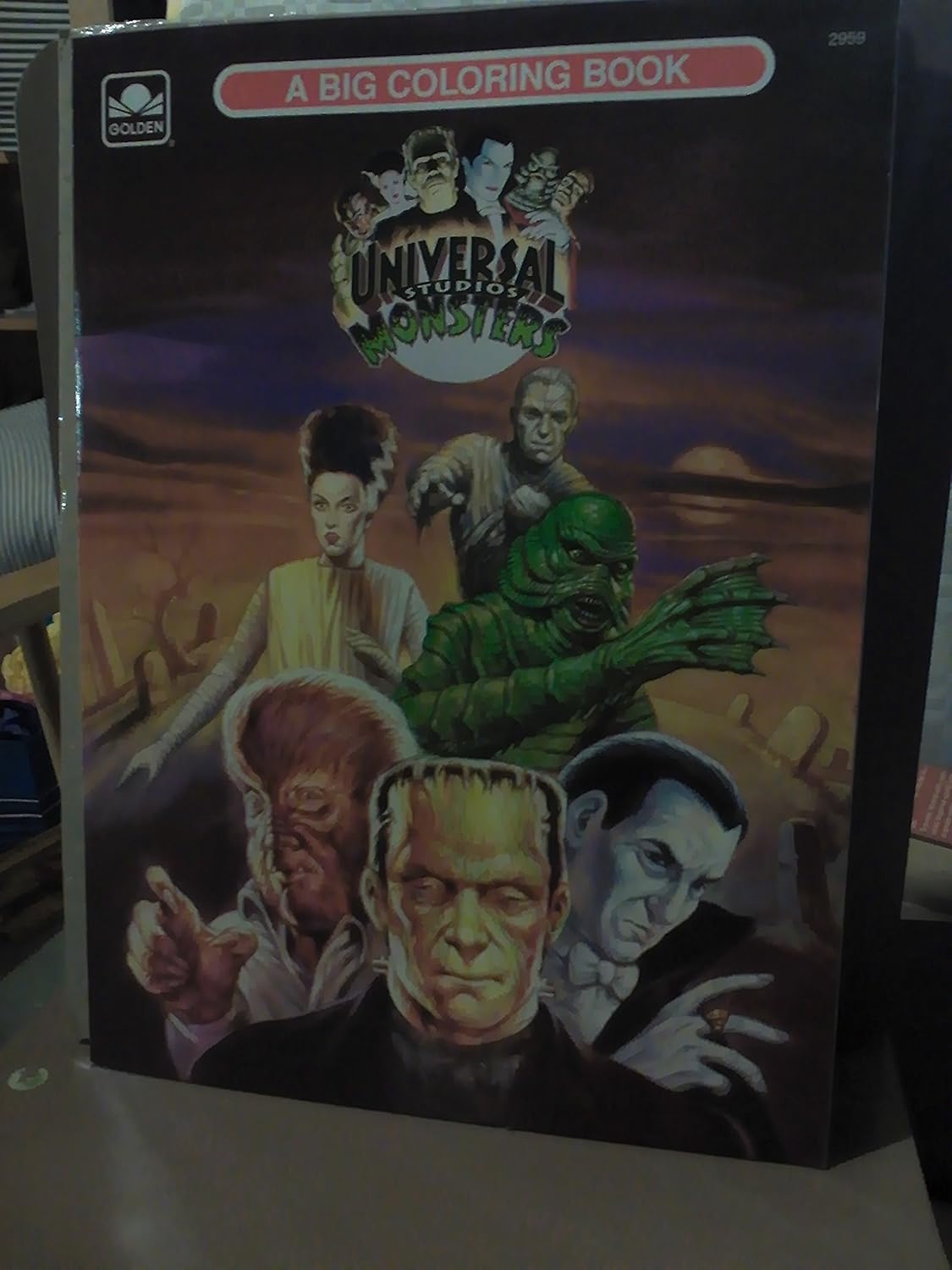 Universal Studios Monsters: A Big Coloring Book (A Golden Book): Golden ...