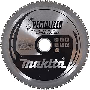 Makita B-47173 - HM Stainless Steel Disc 150x20x60T Multi-Coloured ...