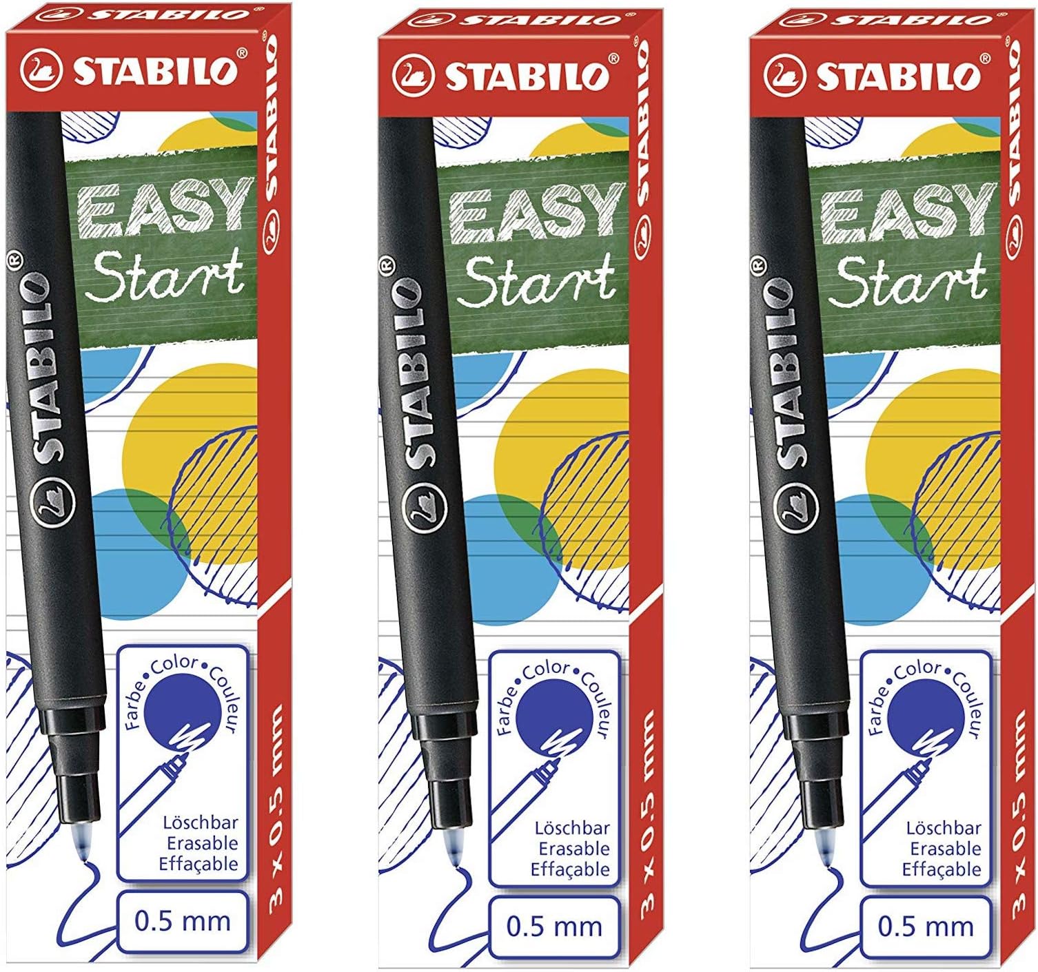 STABILO EASYOriginal refill - Cartuccia per Penna Roller Ergonomica ...