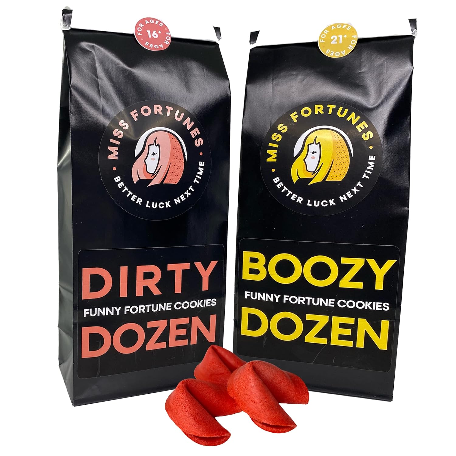 Amazon.com: Miss Fortunes, Funny Fortune Cookies, The Two-Pack Shakur ...