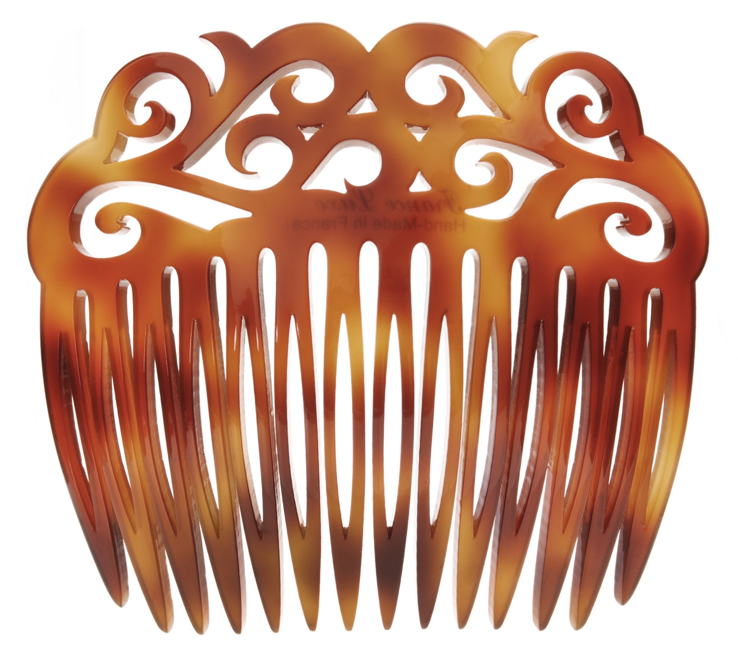 Amazon.com : France Luxe Elysee Side Comb - Tortoise : Decorative Hair ...