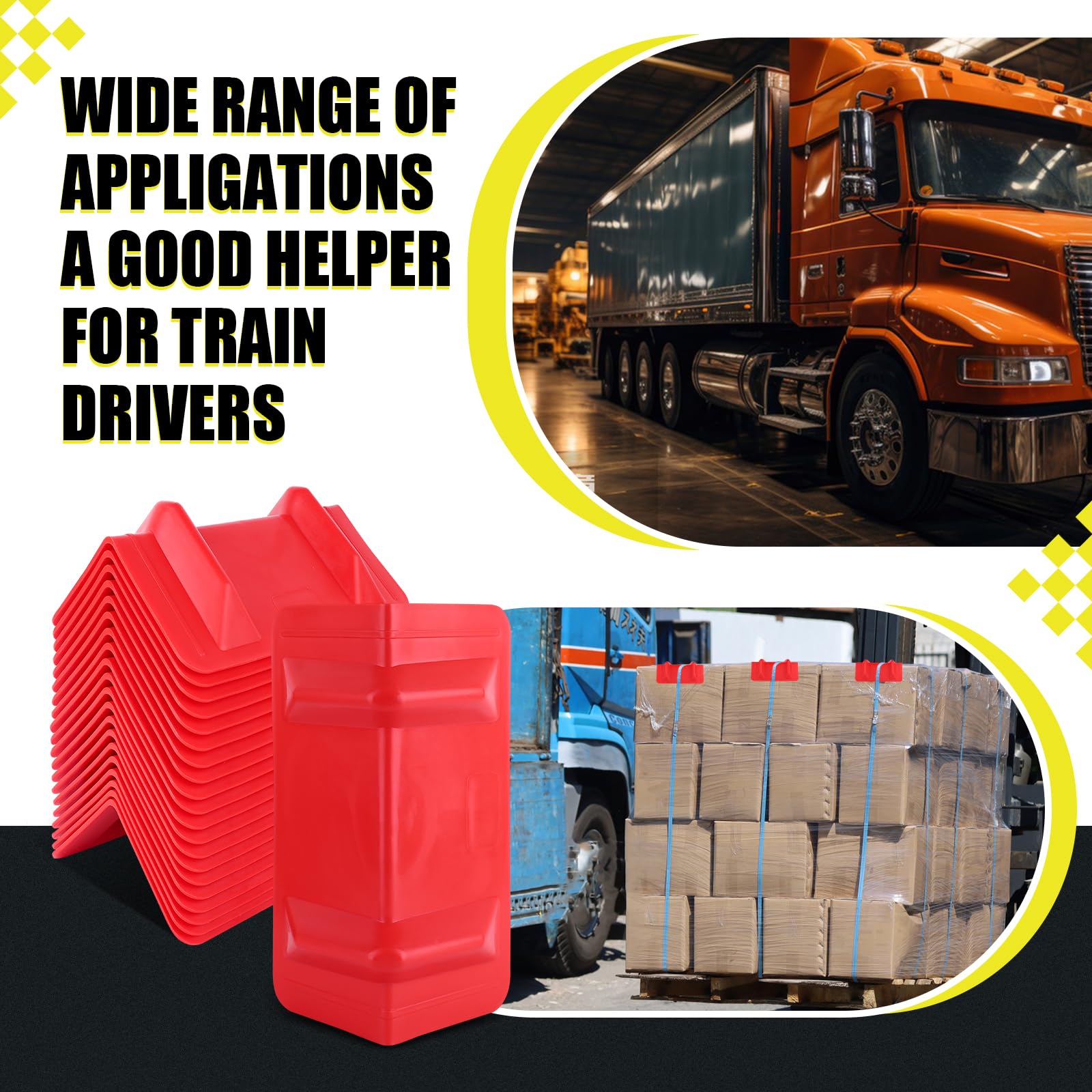 Snapklik.com : 20 Pack Corner Edge Protectors For Cargo Loads, Heavy ...