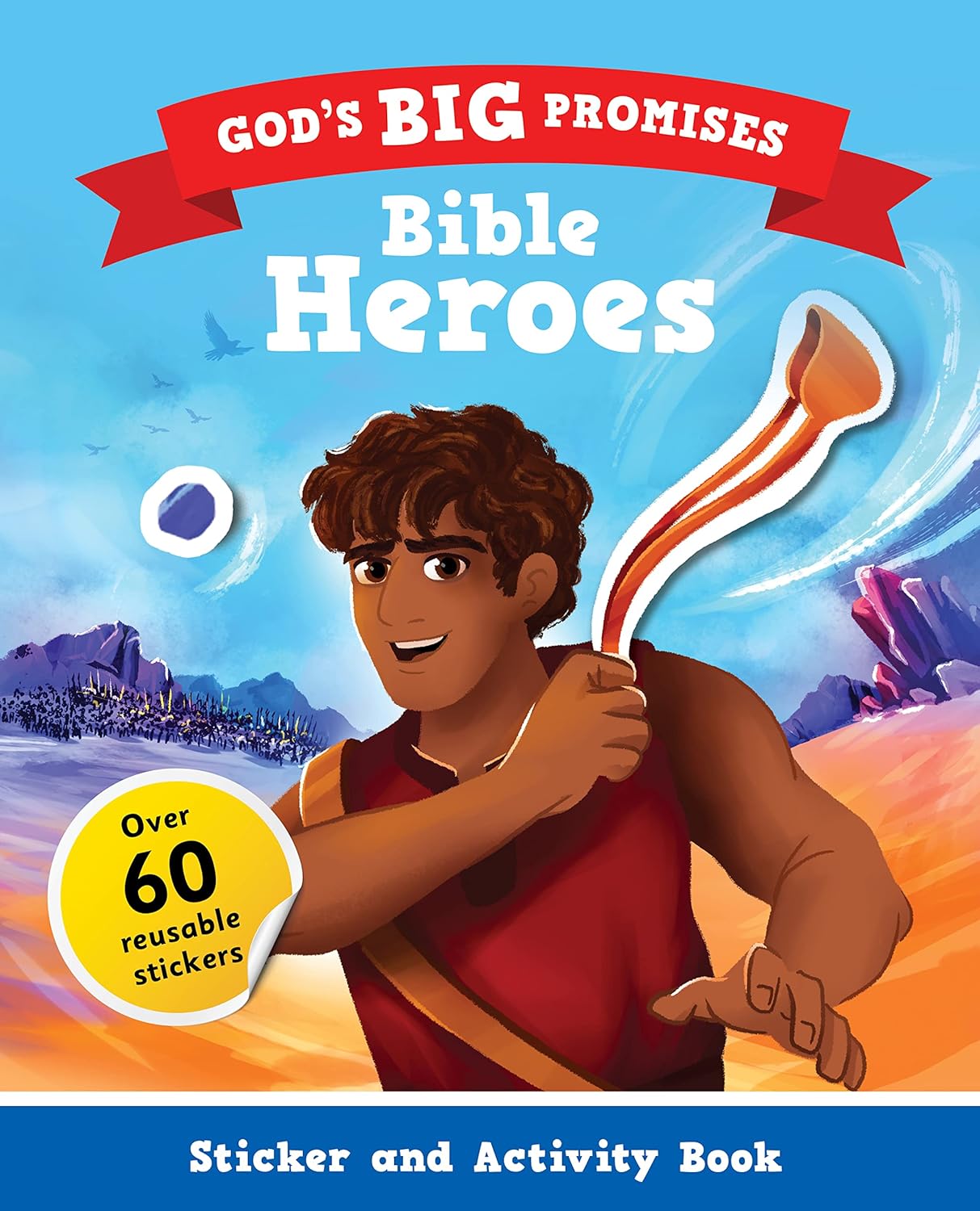 God’s Big Promises Bible Heroes Sticker and Activity Book (Christian ...