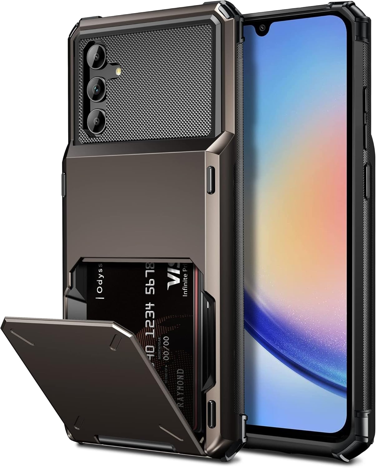 Vunake for Samsung A34 Case with Card Holder Galaxy A34 Wallet Case ...