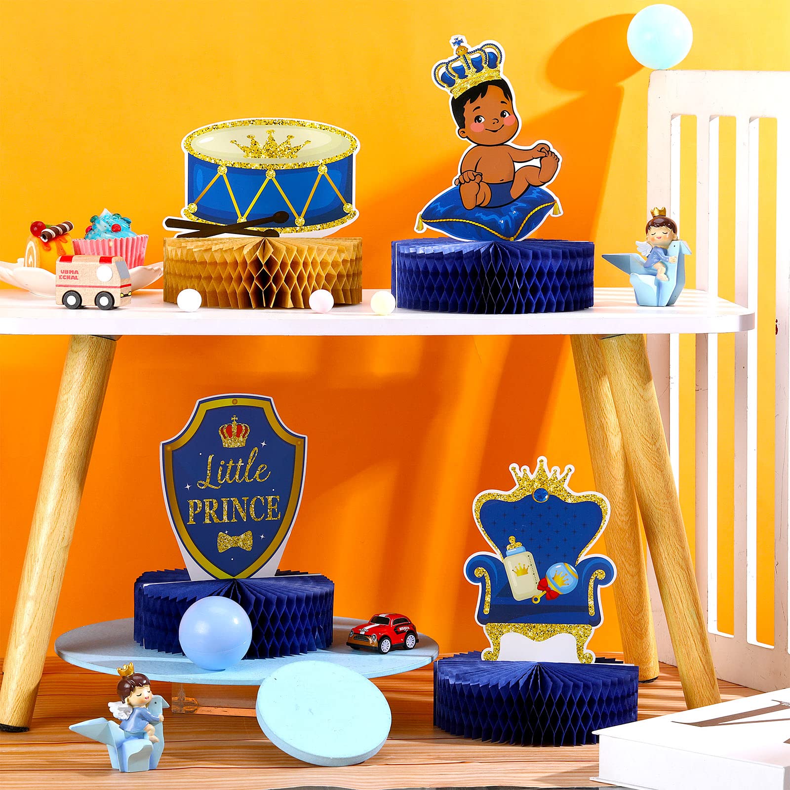Prince Themed Baby Shower Centerpieces NEW Royal Prince Baby Shower
