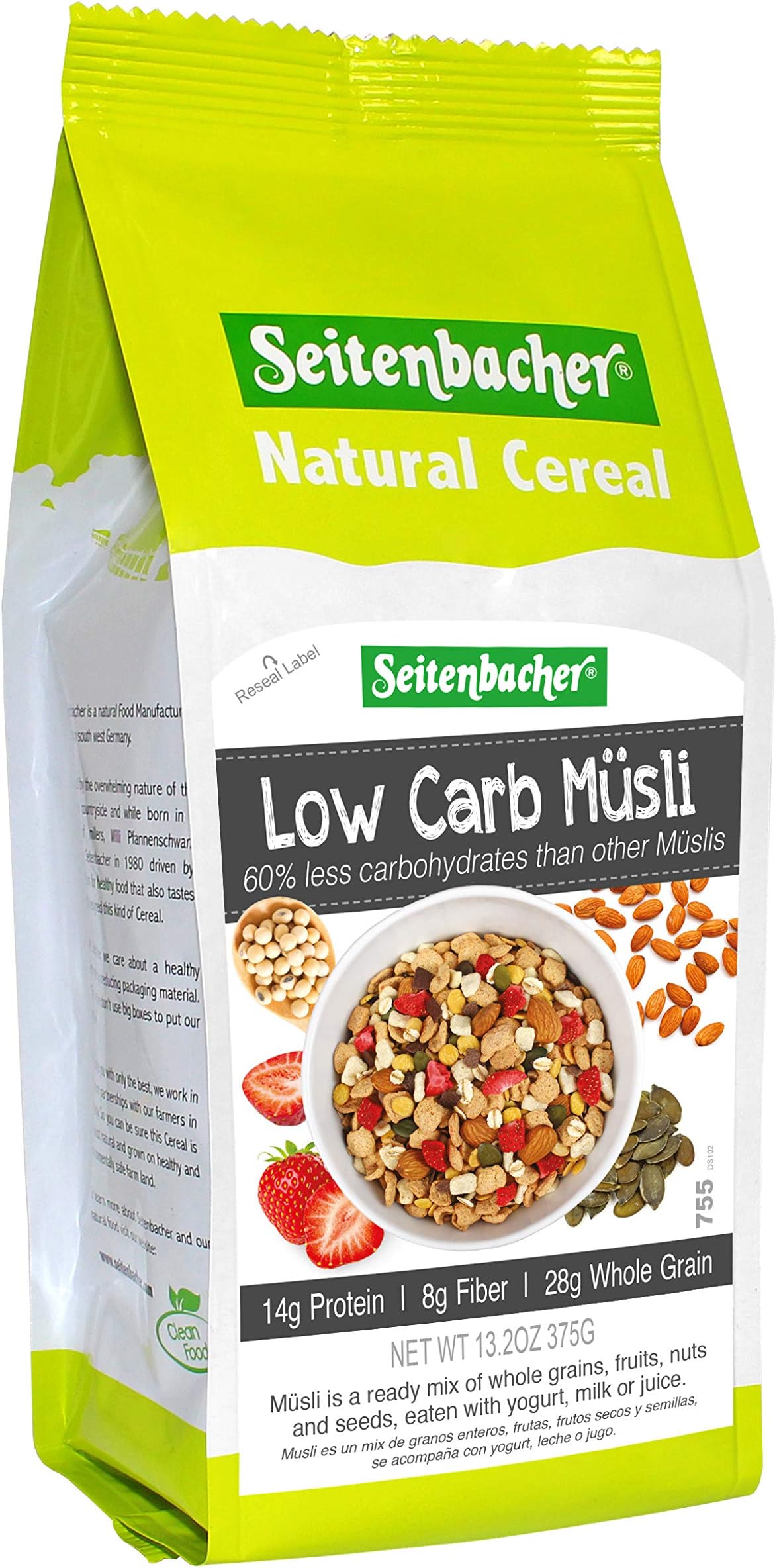 Amazon.com: Seitenbacher German Apple Muesli