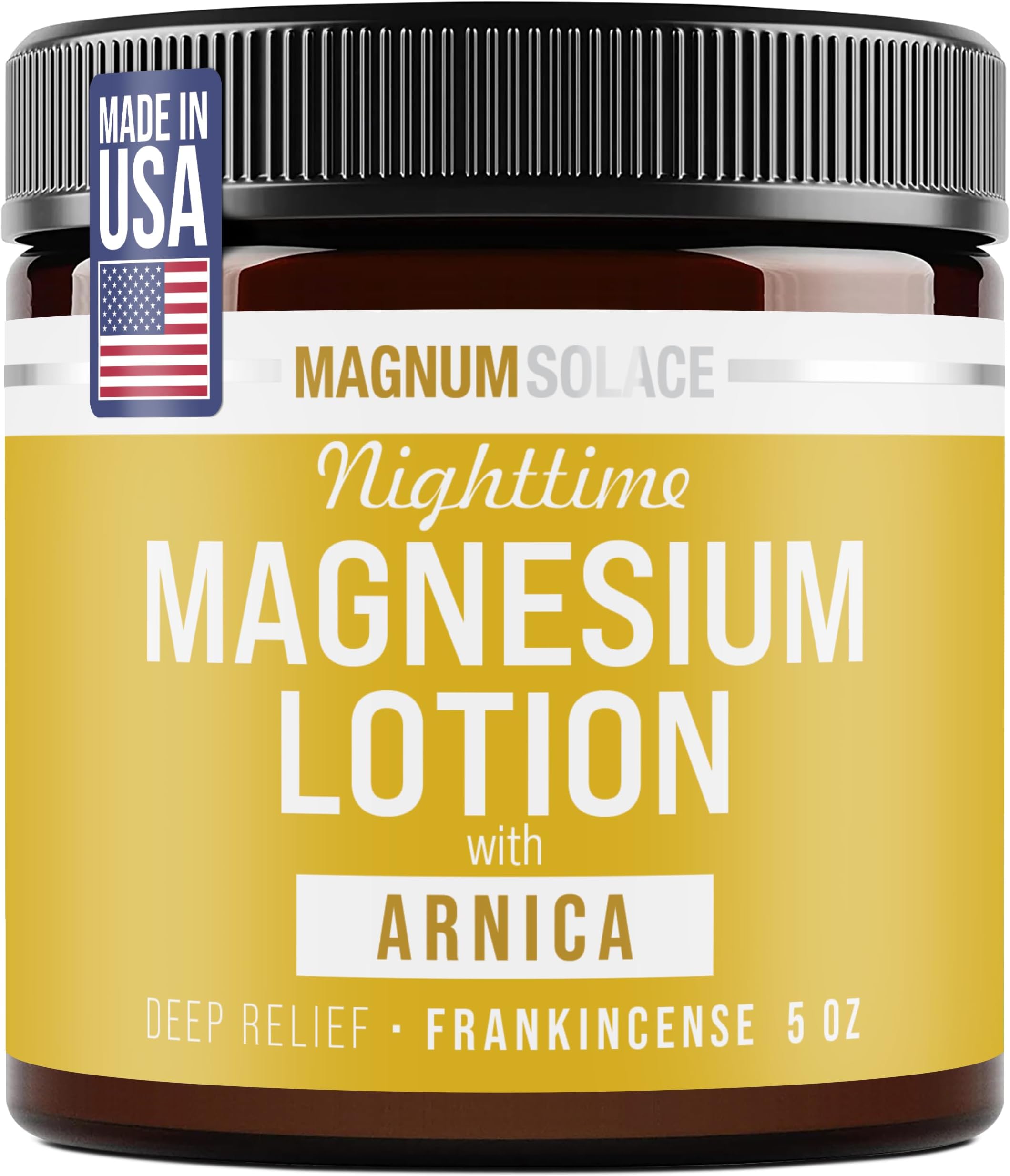 Amazon.com : Nighttime Magnesium Lotion with Arnica – Soothing Relief ...