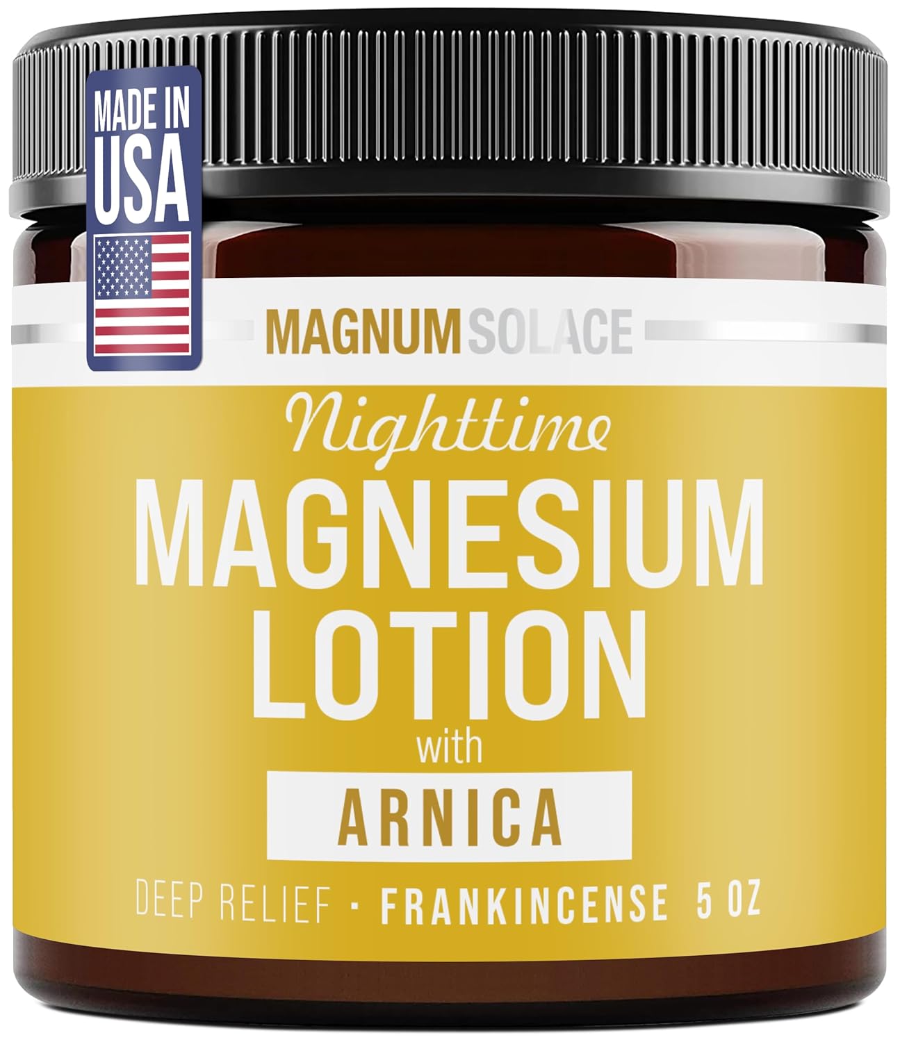 Amazon.com : Magnum Solace Nighttime Magnesium Lotion with Arnica ...