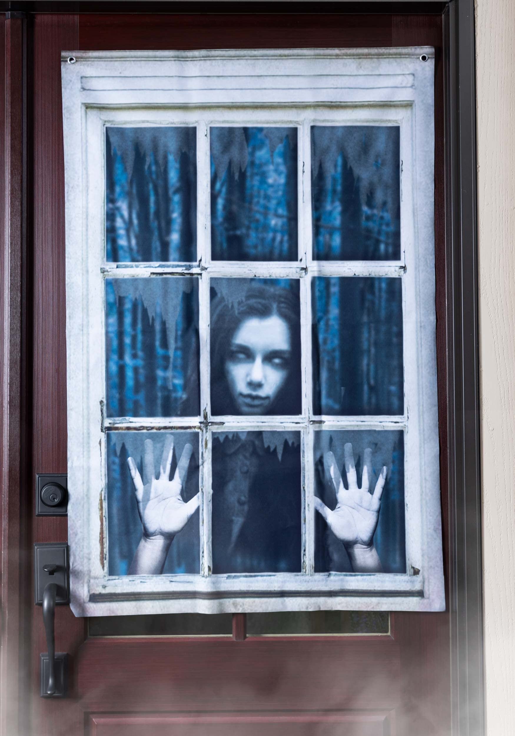 Amazon.com: Fun Costumes 47" Halloween Scary Ghost Window Cover Prop ...