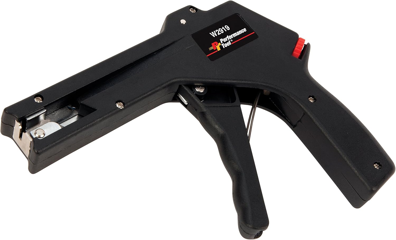 Amazon.com: Performance Tool W2919 Adjustable Cable Tie Gun , Black ...
